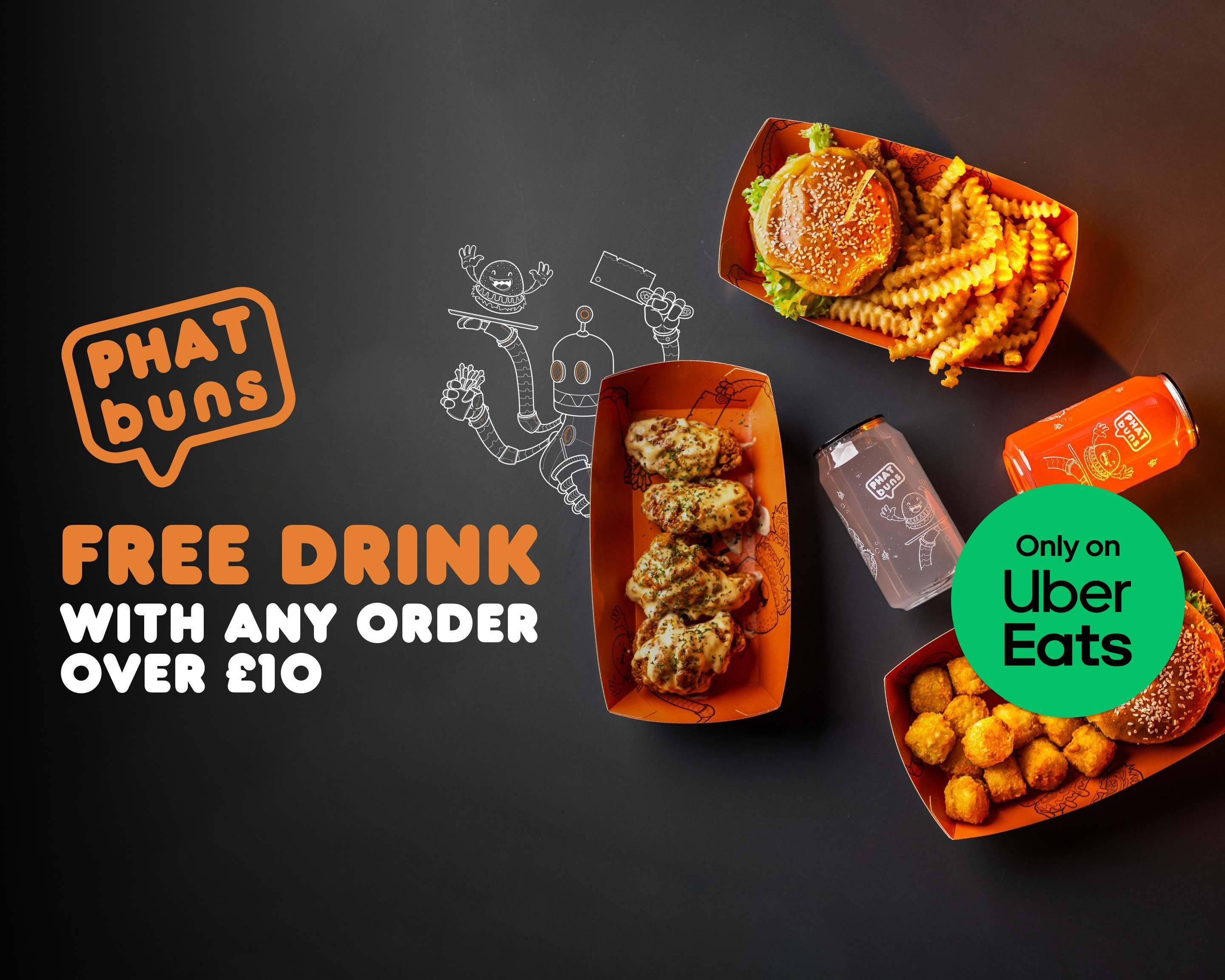 Phat Buns - Slough Menu & Prices - Slough Delivery - Order with Uber Eats