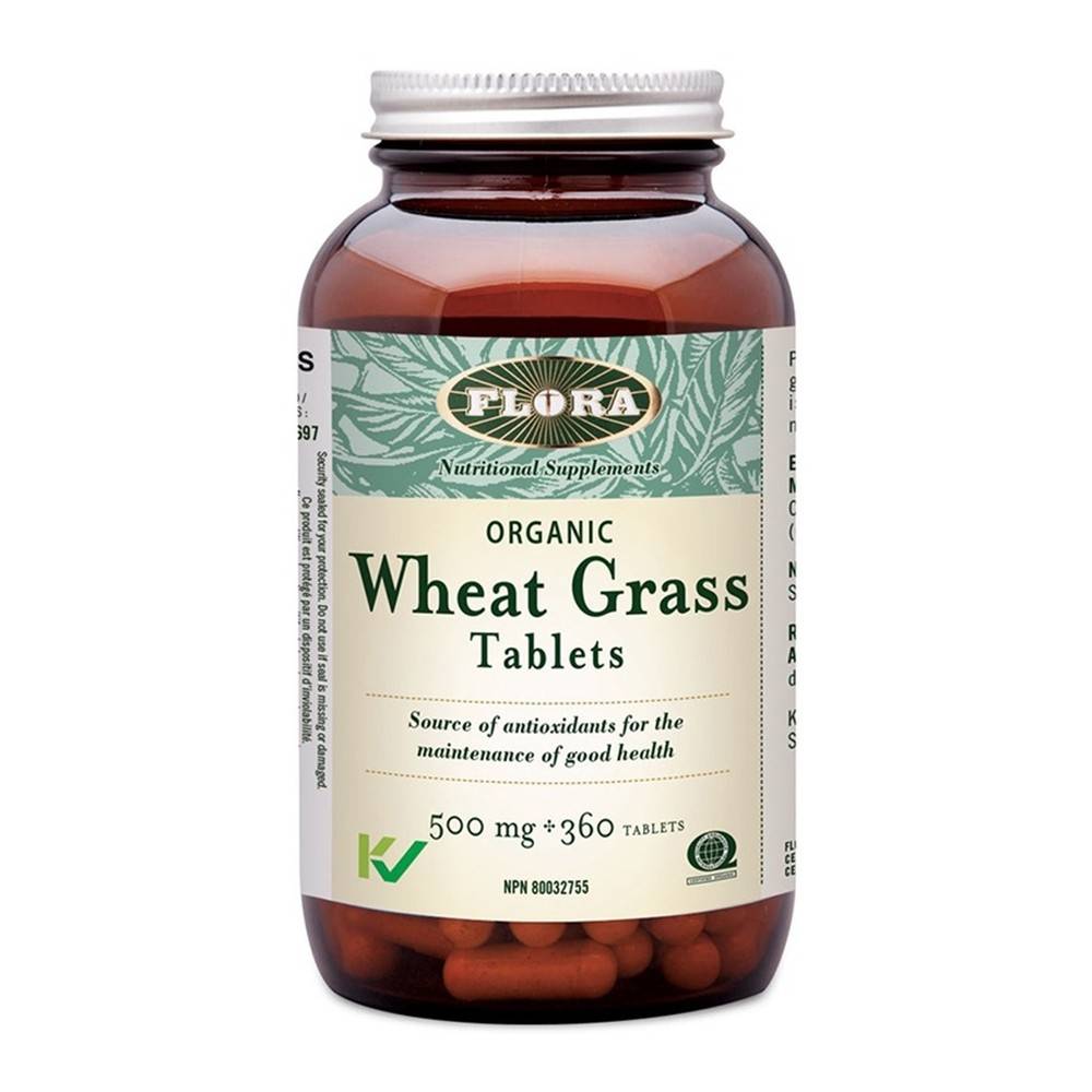 Flora Wheat Grass Tablets 500 mg Delivery Near Me | Order Online | Uber ...