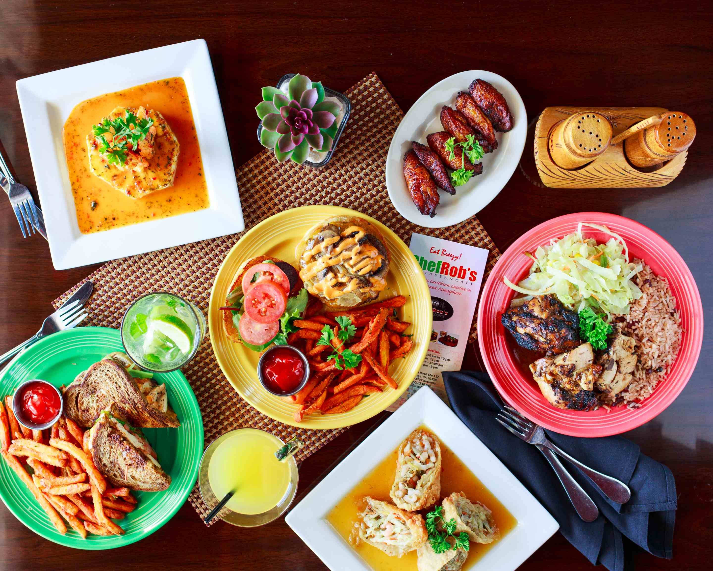 Order Chef Rob's Caribbean Cafe - Menu & Prices - Sandy Springs ...