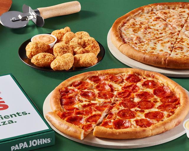 Papa john's pizza delivery store