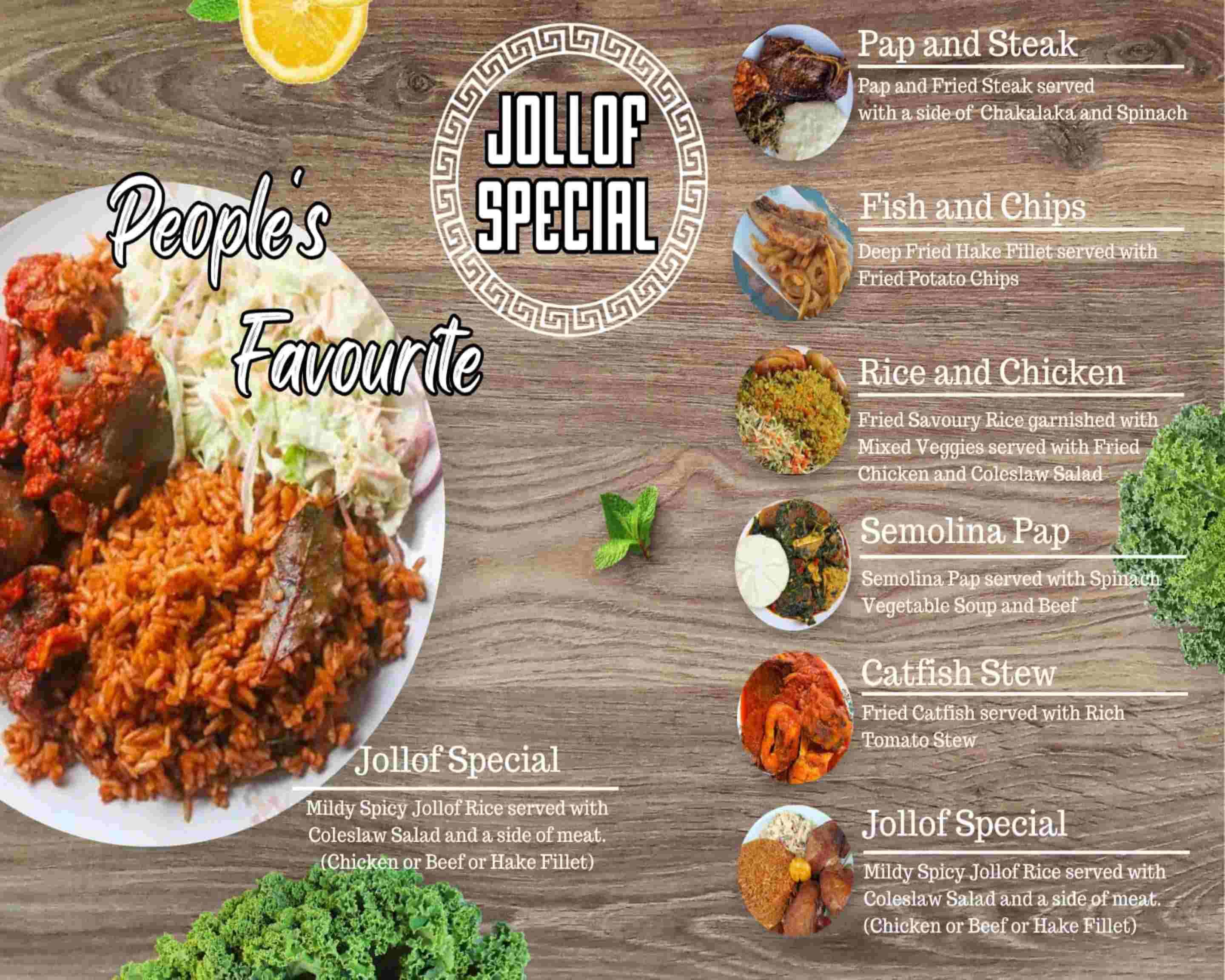 Order Jollof Special | Menu & prices | Johannesburg delivery | Uber Eats