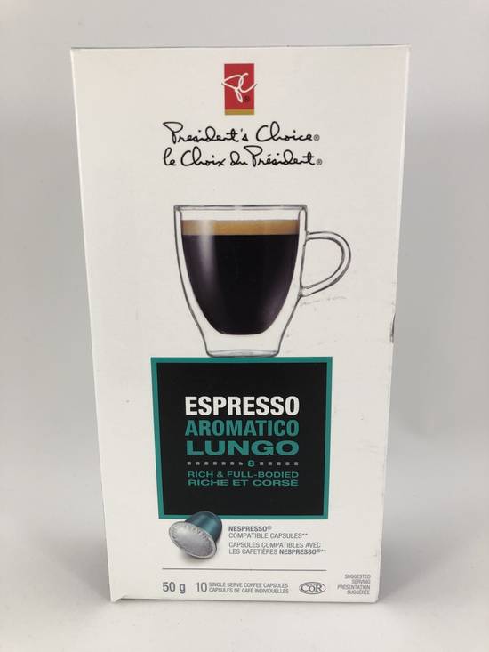 Pc Espresso Aromatico Lungo (55 g) | Delivery Near You | Uber Eats