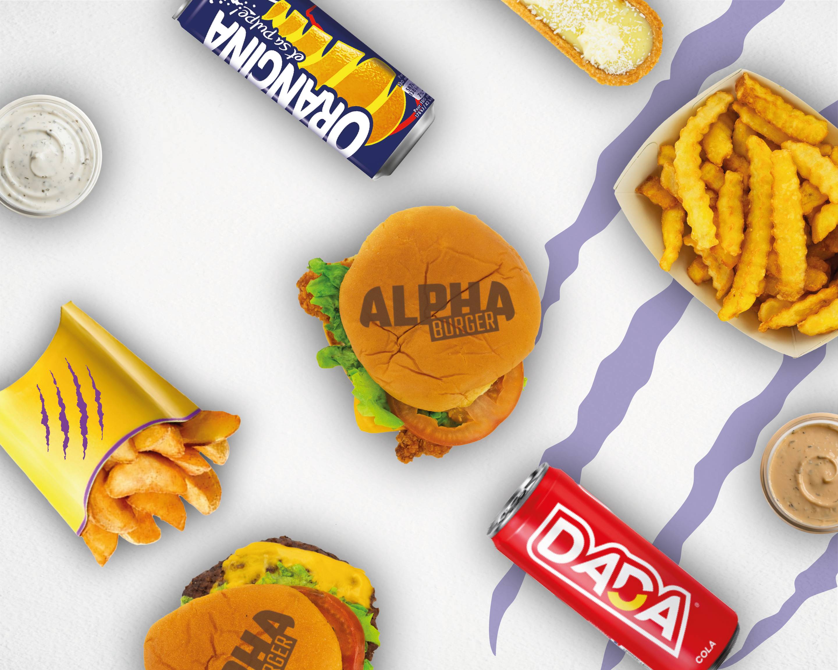 ALPHA BURGER menu et prix - Livraison à Paris - Uber Eats