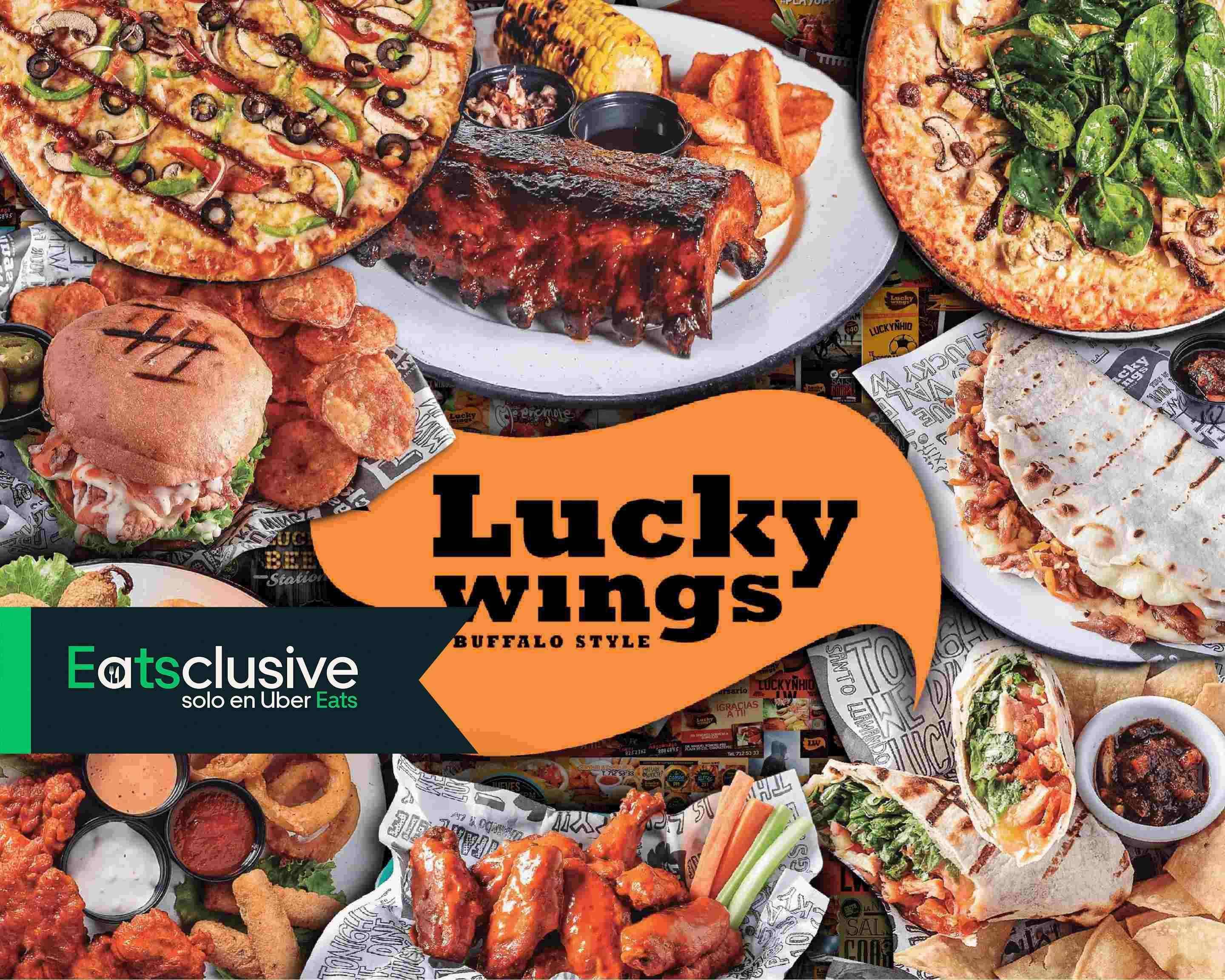 Lucky Wings (Plaza Nereo) Menu Delivery【Menu & Prices】San Luis Potosí ...
