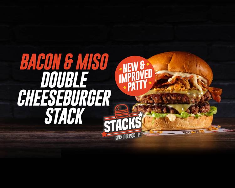 STACKS - Burgers (Stoke Trentham Gardens) Menu - Takeaway in Swynnerton ...