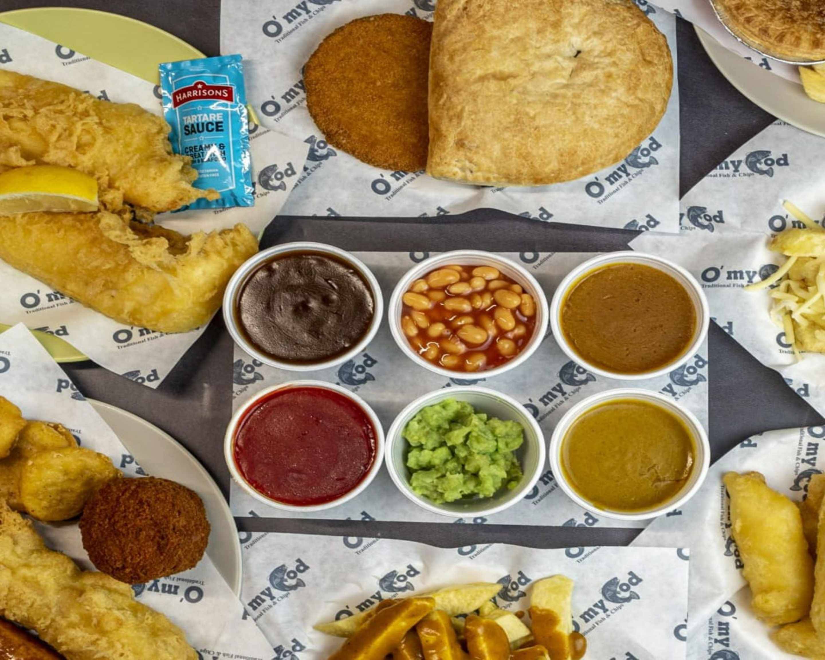 O' My Cod Menu & Prices - Bridgend Delivery - Order with Uber Eats