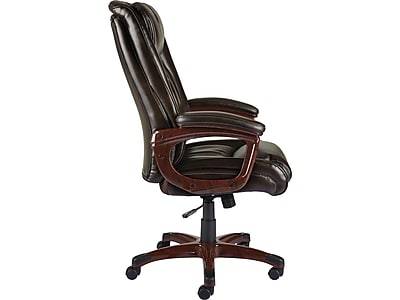 Staples Westcliffe Ergonomic Leather Swivel Executive Chair Delivery ...