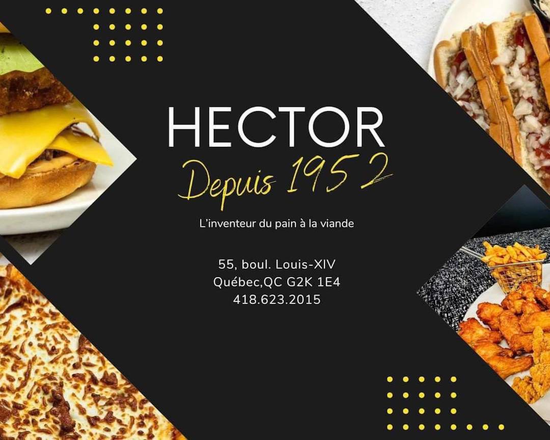 Commander d'un Restaurant Hector【Menu et prix】| Québec | Uber Eats