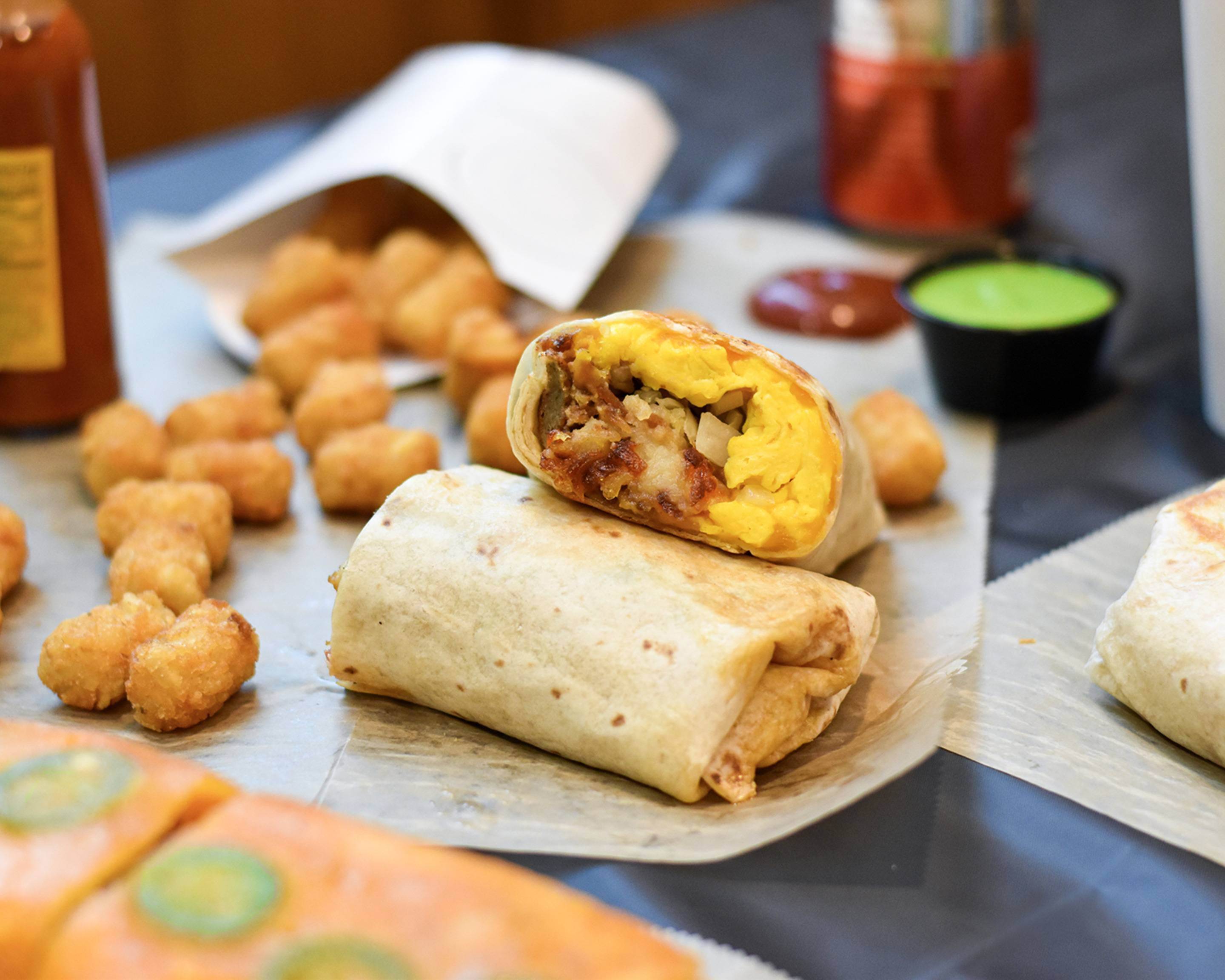 Order Banshee Breakfast Burritos (Little Elm) Menu Delivery in Little ...