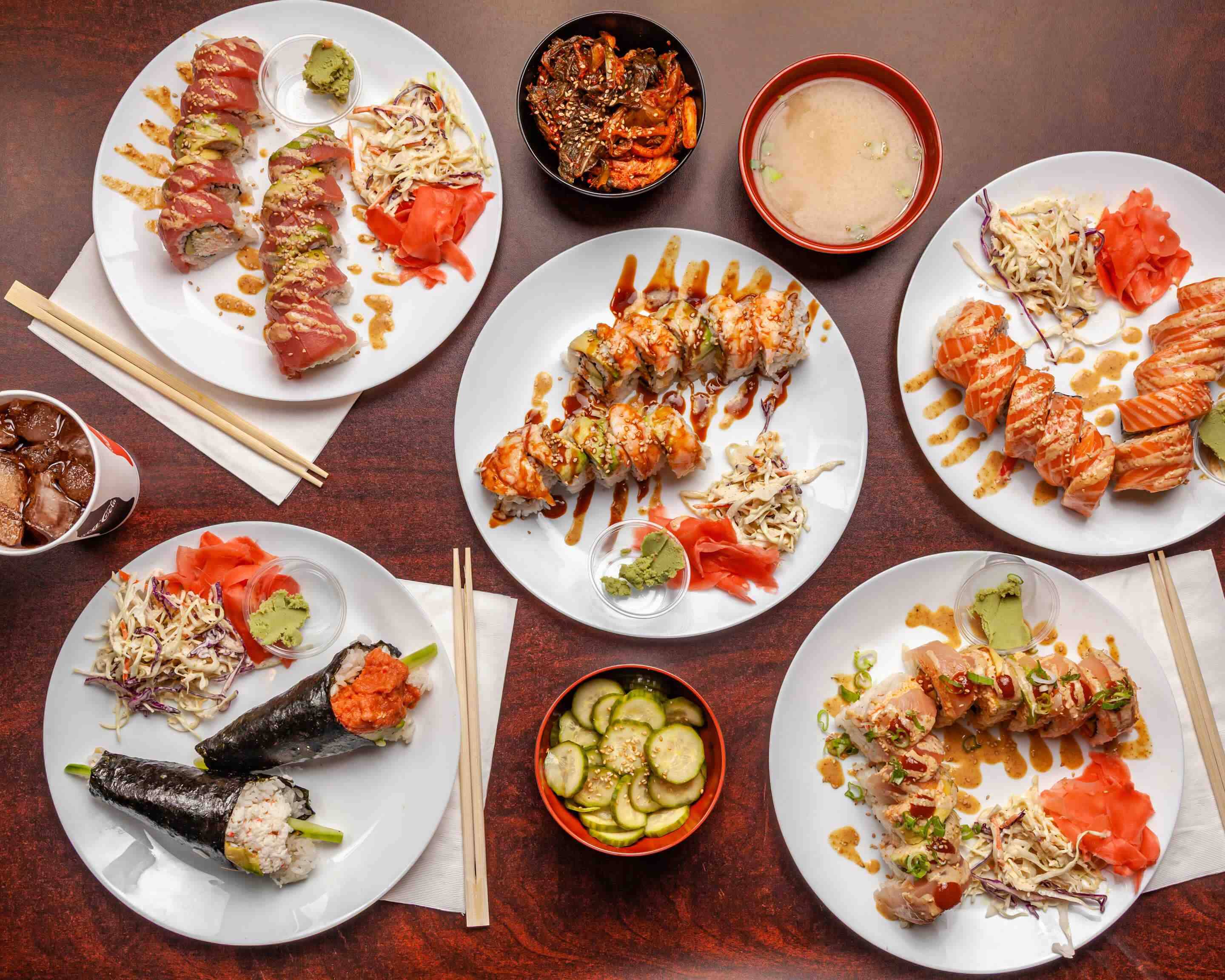 Sushi Kokku (630 First Street Paso Robles) Menu Paso Robles • Order ...