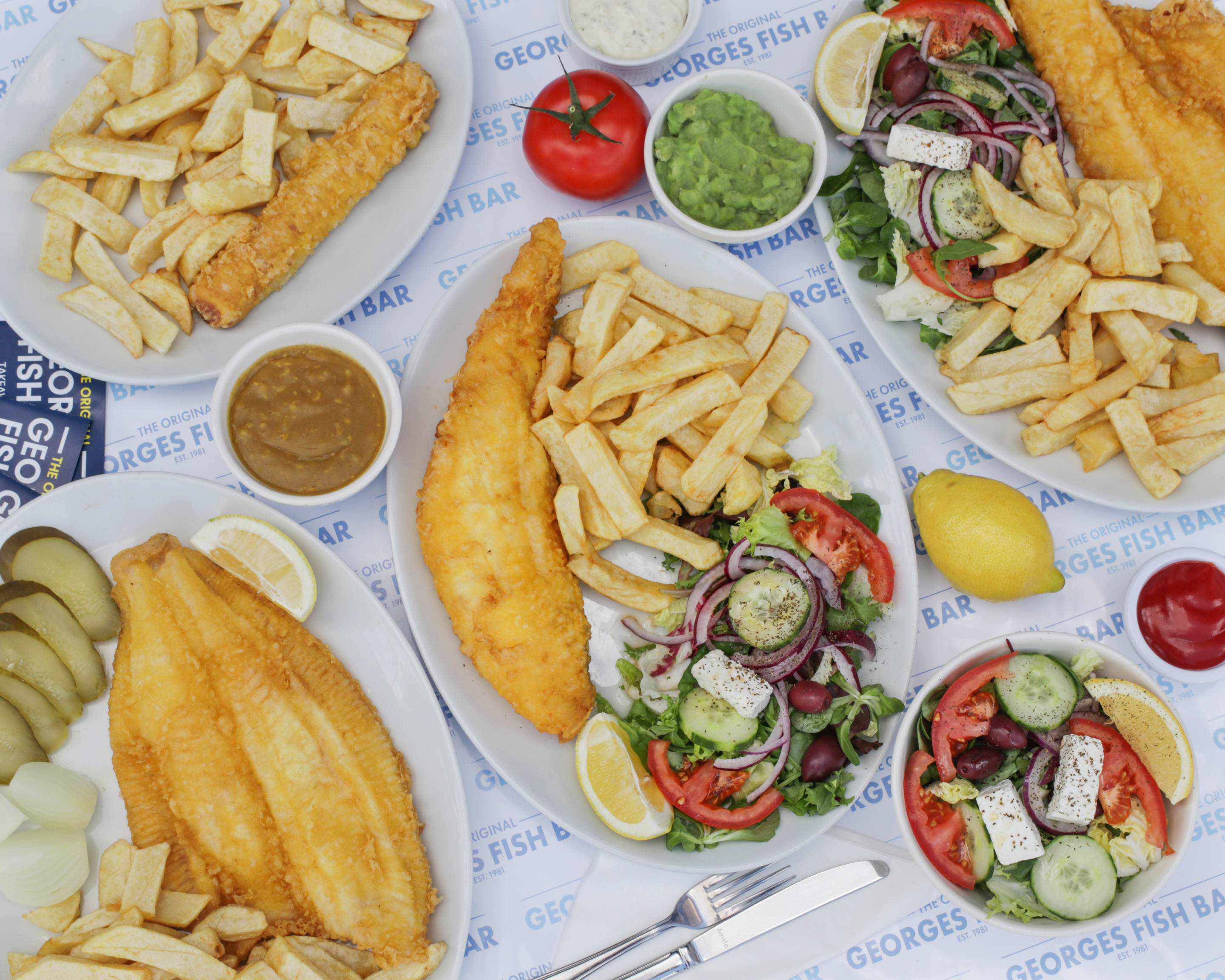 The Original George's Fish Bar Menu & Prices - London Delivery - Order ...