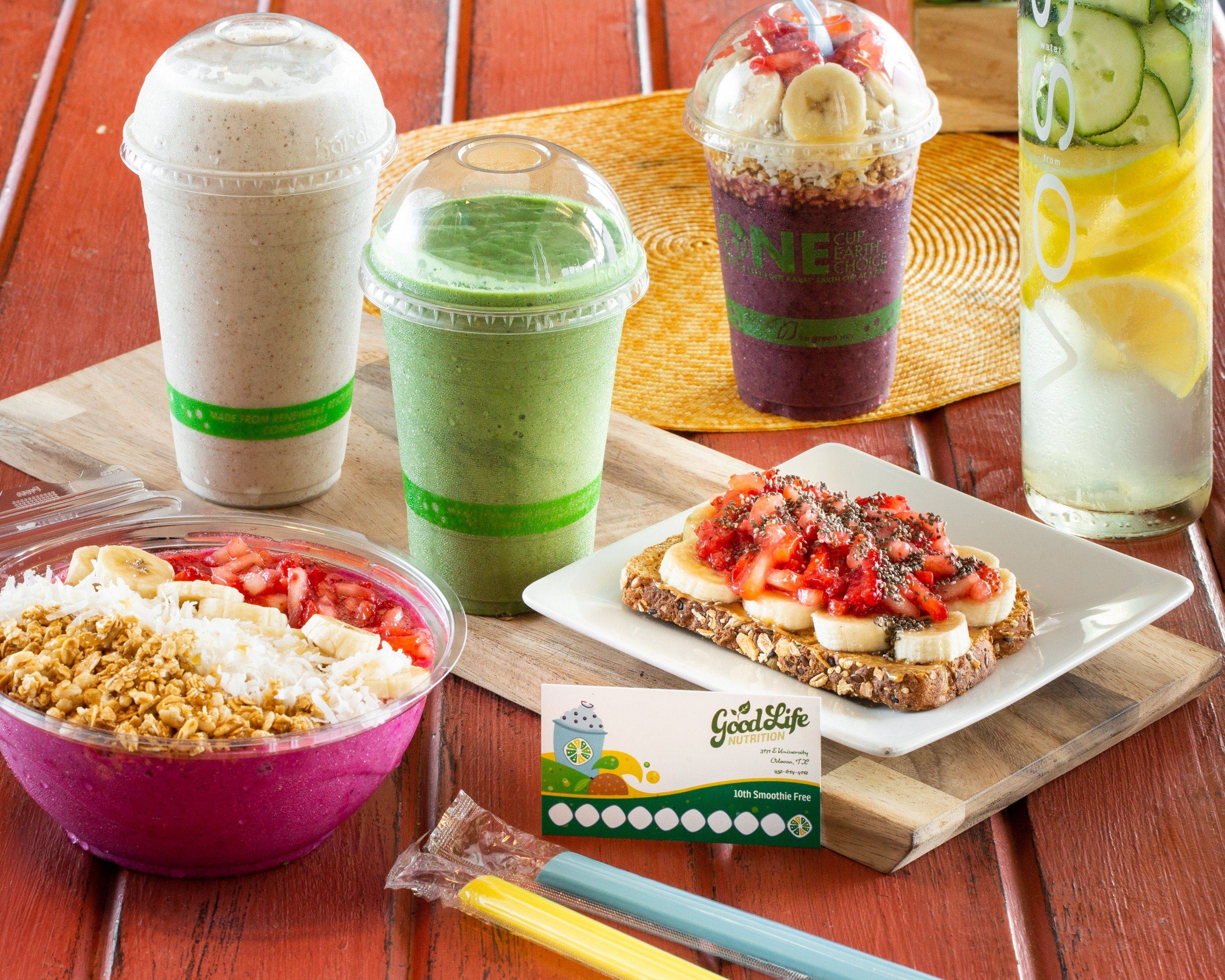 Order Good Life Nutrition Menu Delivery【Menu & Prices】| Odessa | Uber Eats