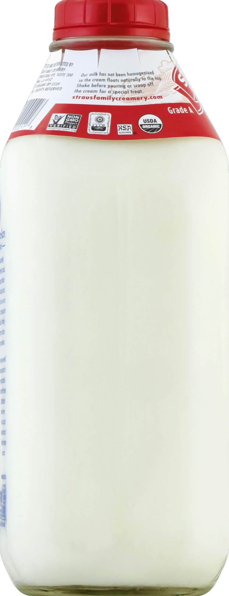Straus Family Creamery Organic Whole Milk (64 fl oz) | Delivery Near ...