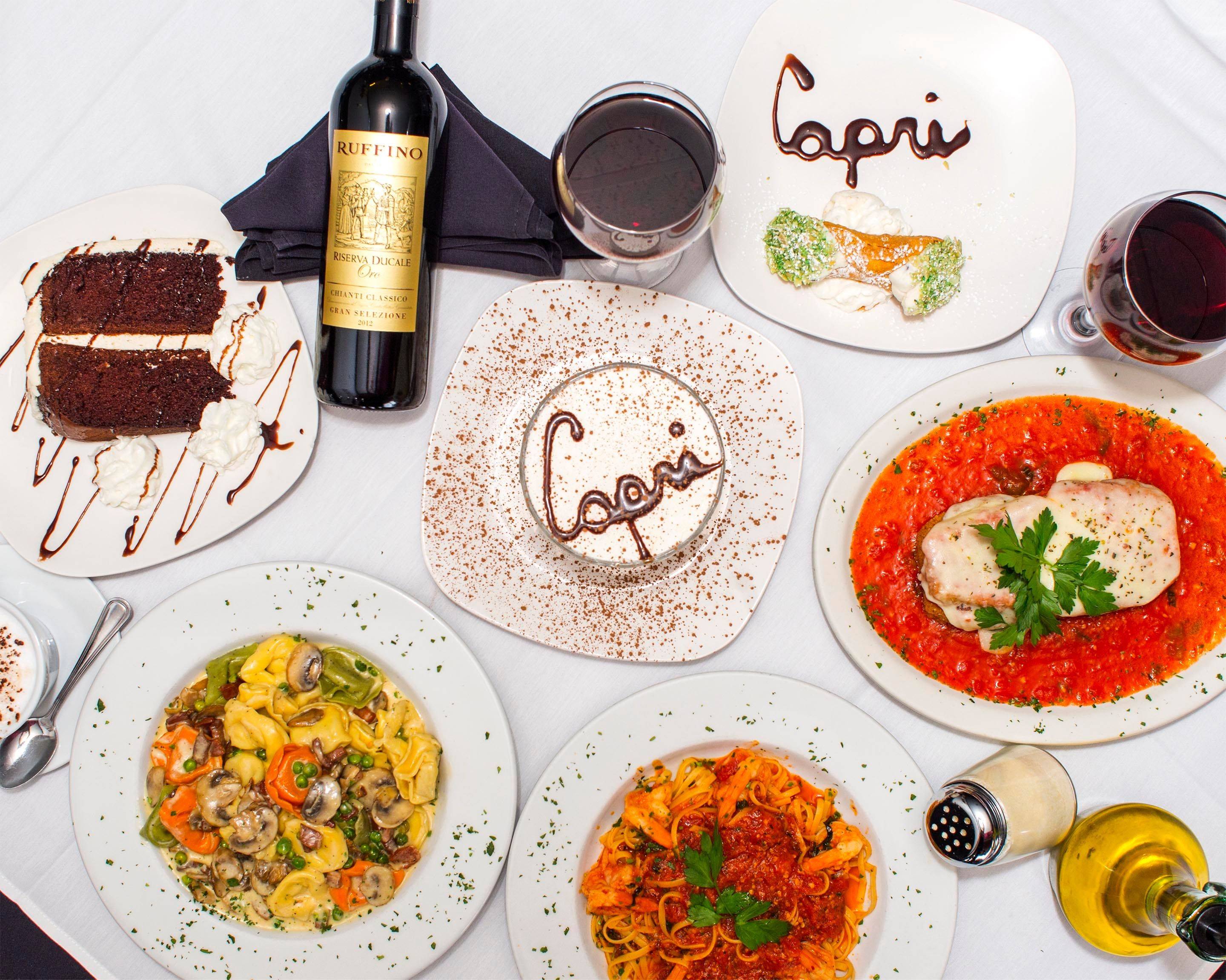 Order Capri - Menu & Prices - Palos Heights Delivery | Uber Eats