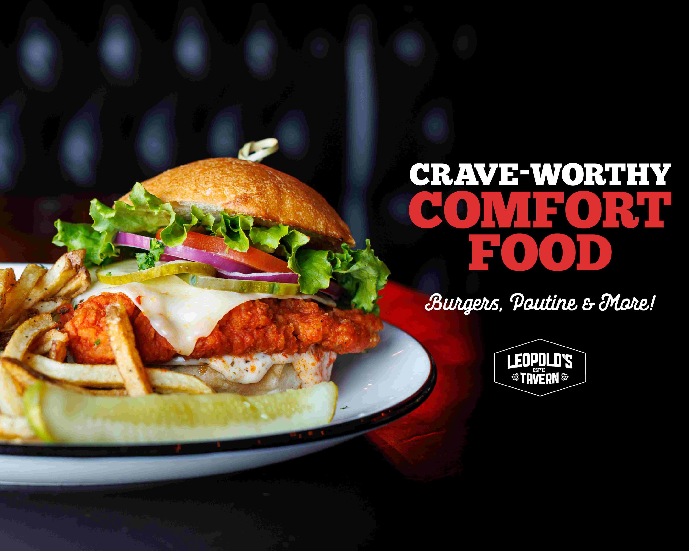 Commander d'un Leopold's Tavern (Calgary - Seton)【Menu et prix ...