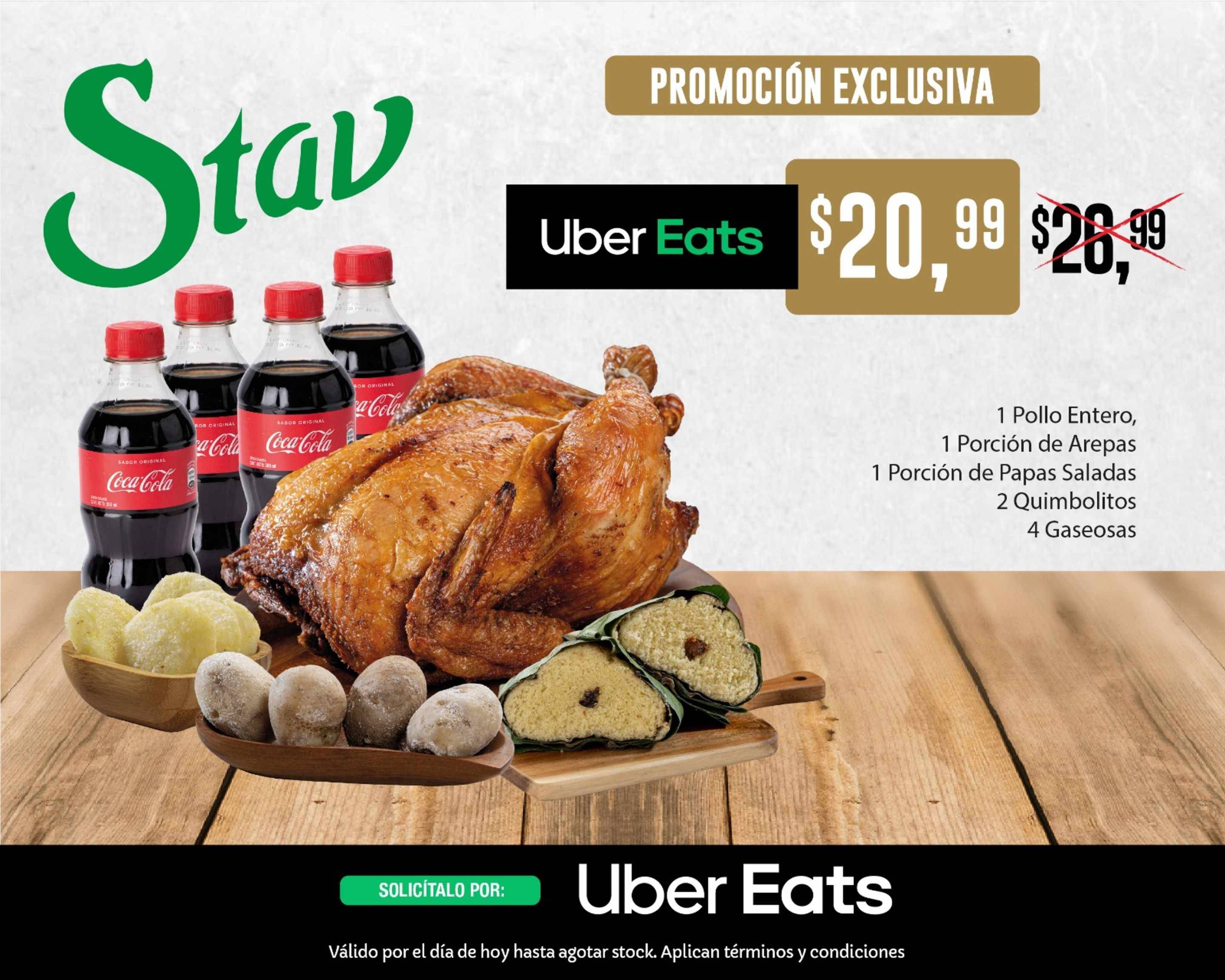 Pollo Stav (18 de Septiembre) a domicilio en Quito | Menú y precios ...