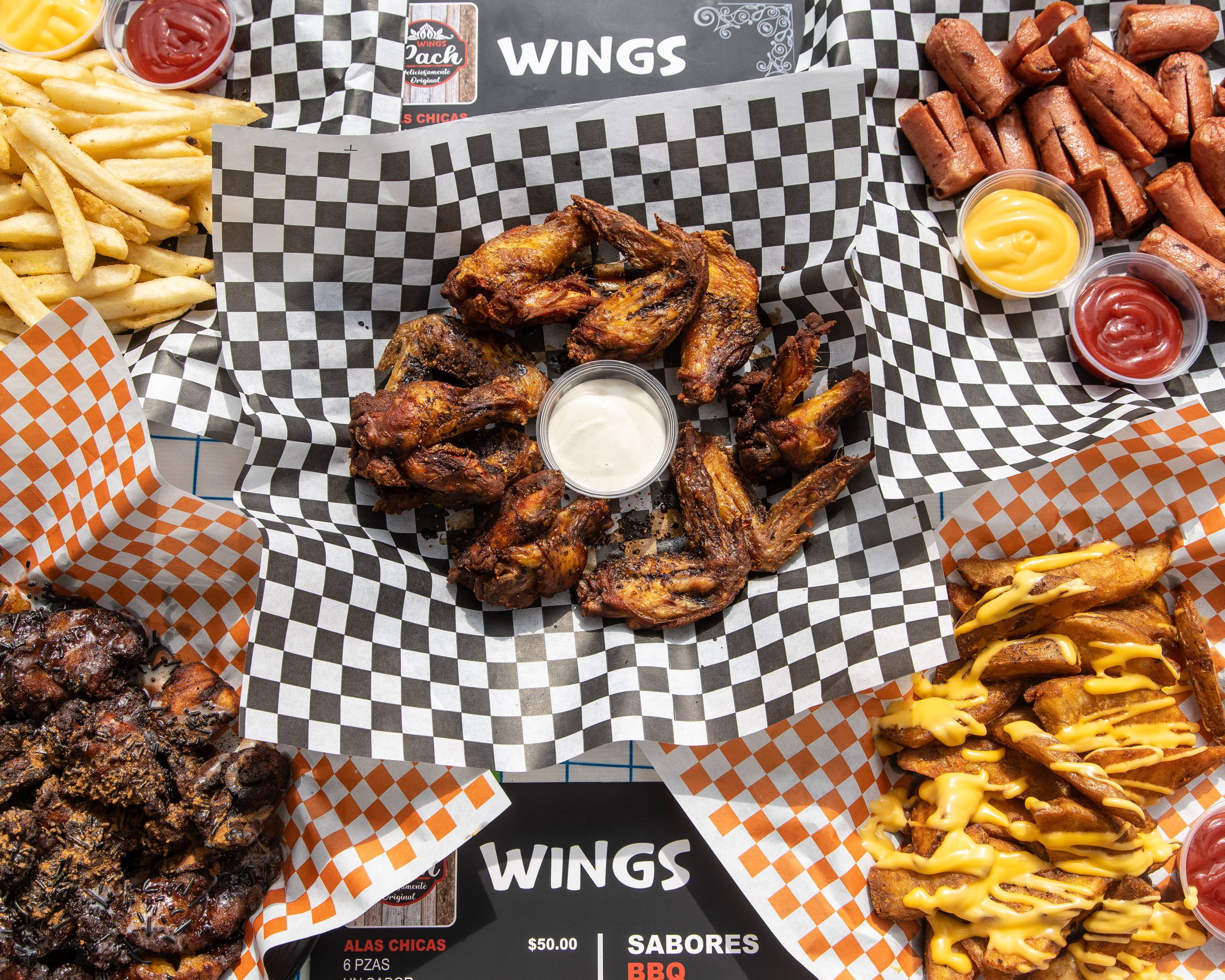 Wings Pach Menú a Domicilio en Ojo de Agua | Menú & Precios | Uber Eats