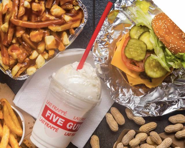 Order Five Guys (7337 Macleod Trail SE, Unit 343, CA) Delivery【Menu ...