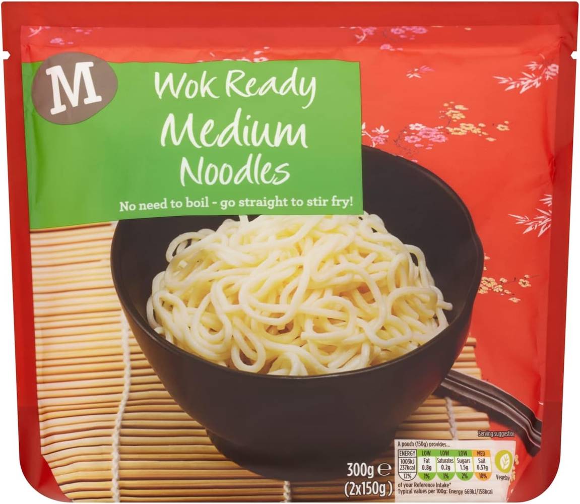 Morrisons Straight To Wok Medium Noodles Delivery Near Me Order Online Uber Eats
