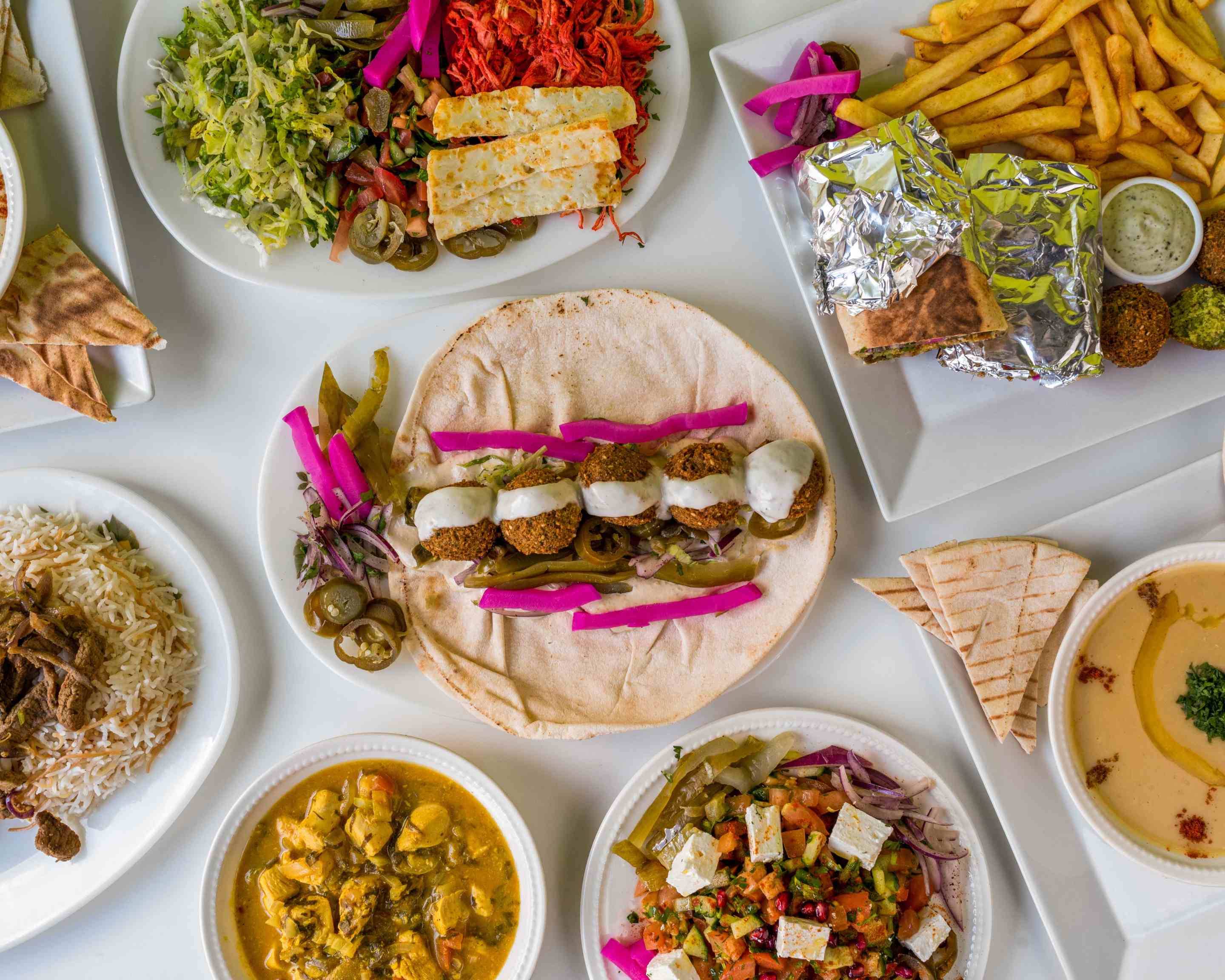 Falafel King East Menu & Prices - Sheffield Delivery - Order with Uber Eats
