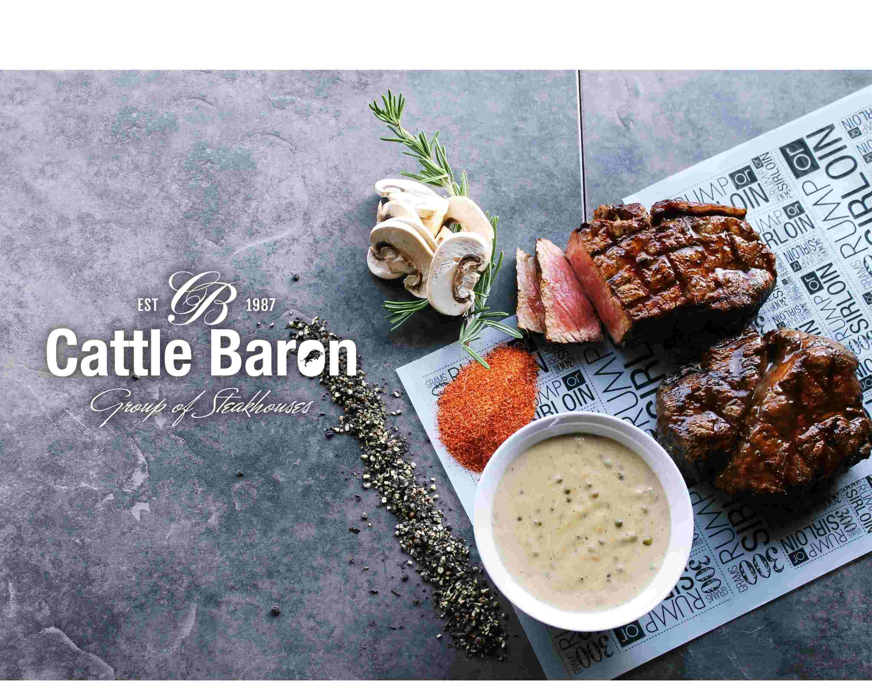 Order Cattle Baron, Tableview Blouberg | Menu & prices | Cape Town ...