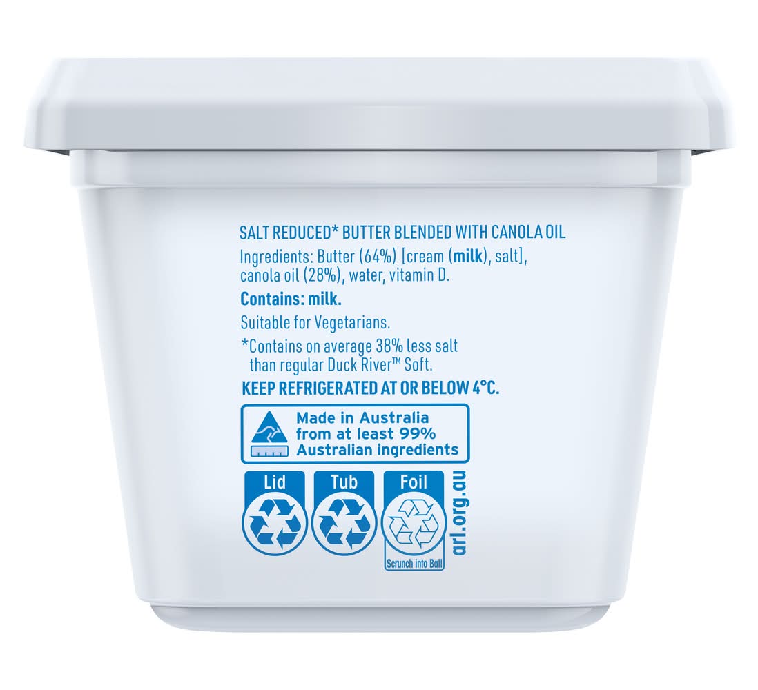 Duck River Soft Salt Reduced Butter Delivery Near Me | Order Online ...