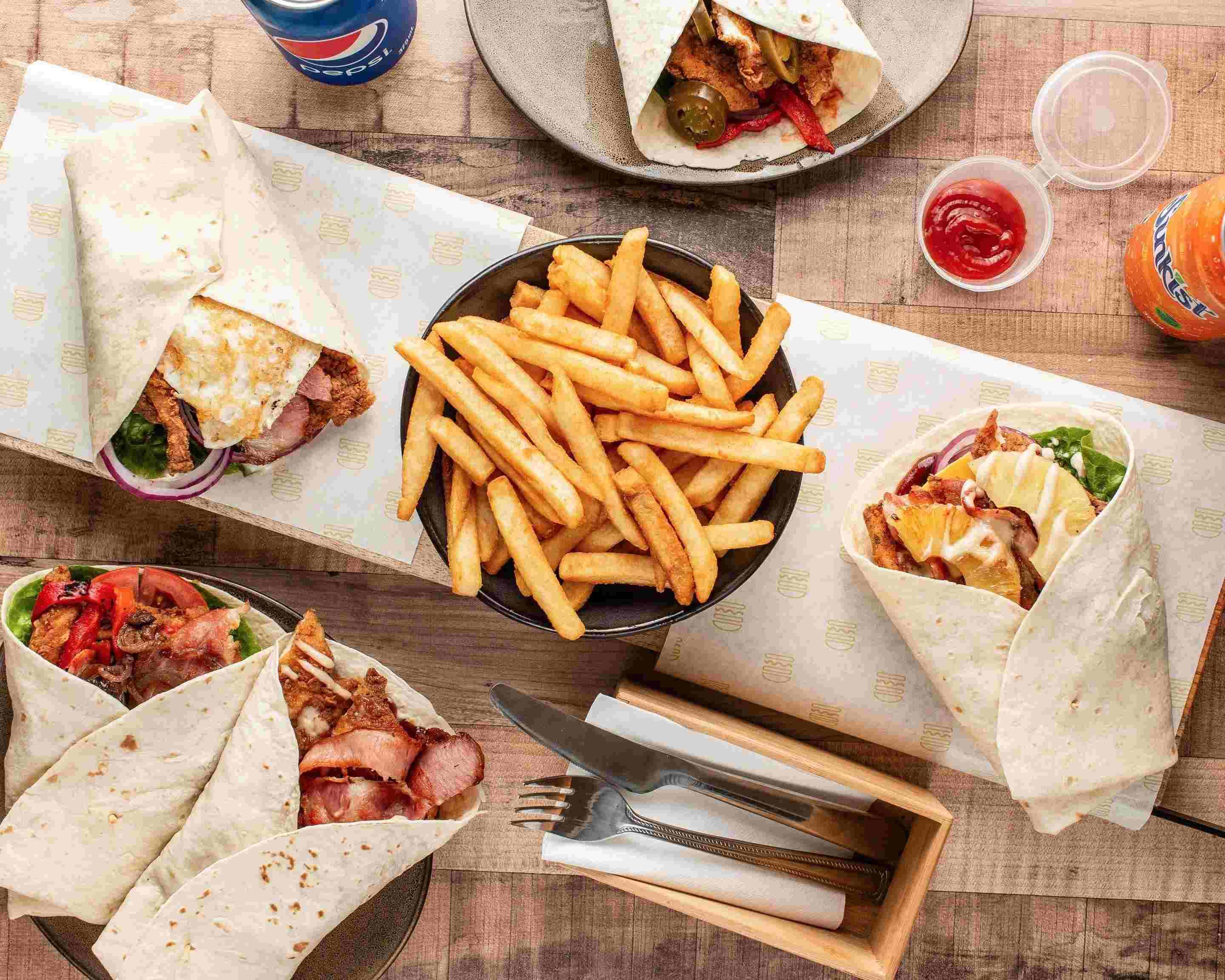 Wrap'd (Southern Cross) Menu Takeout in Melbourne | Delivery Menu ...