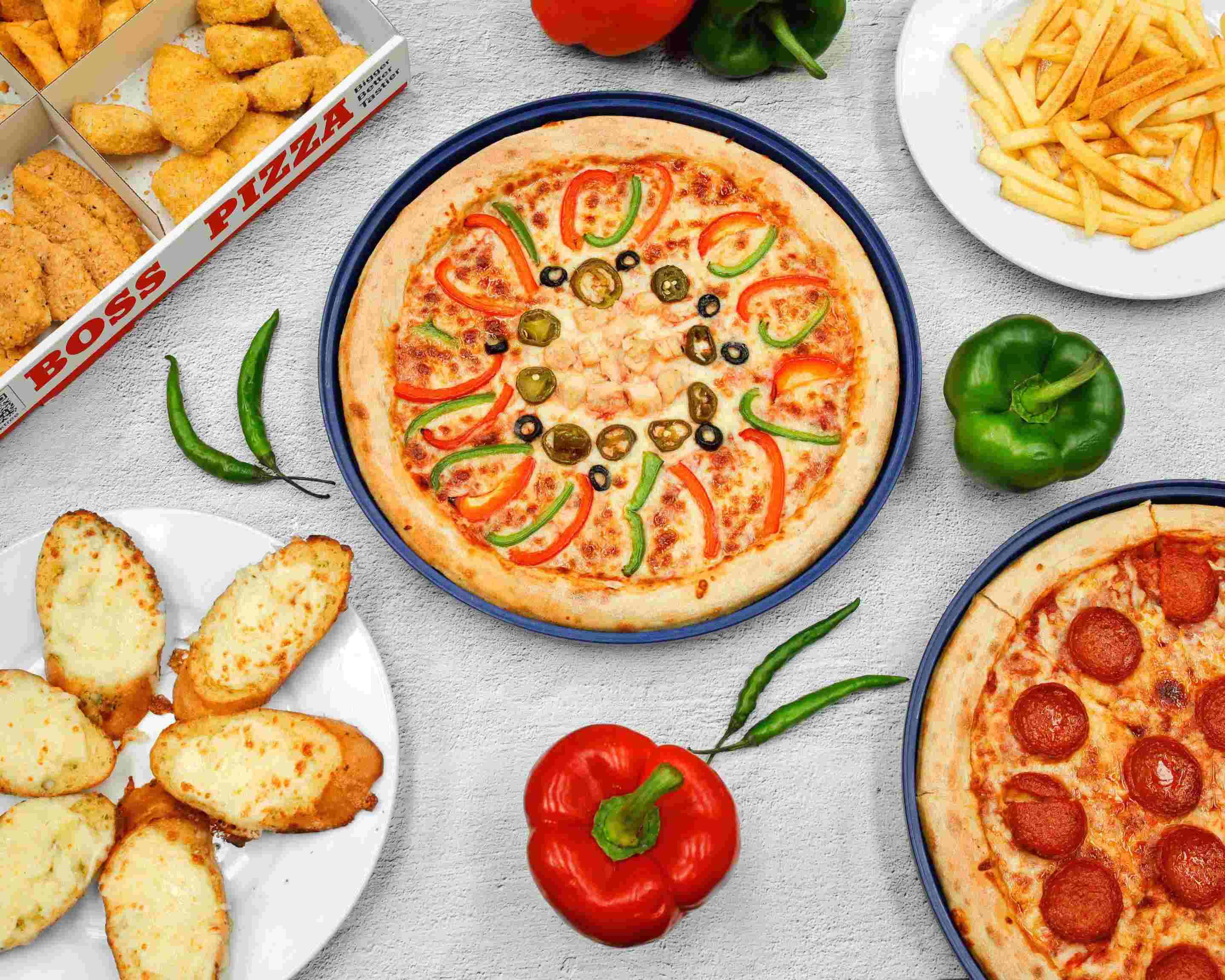 Boss Pizza Menu - Takeaway in Glasgow | Delivery menu & prices | Uber Eats