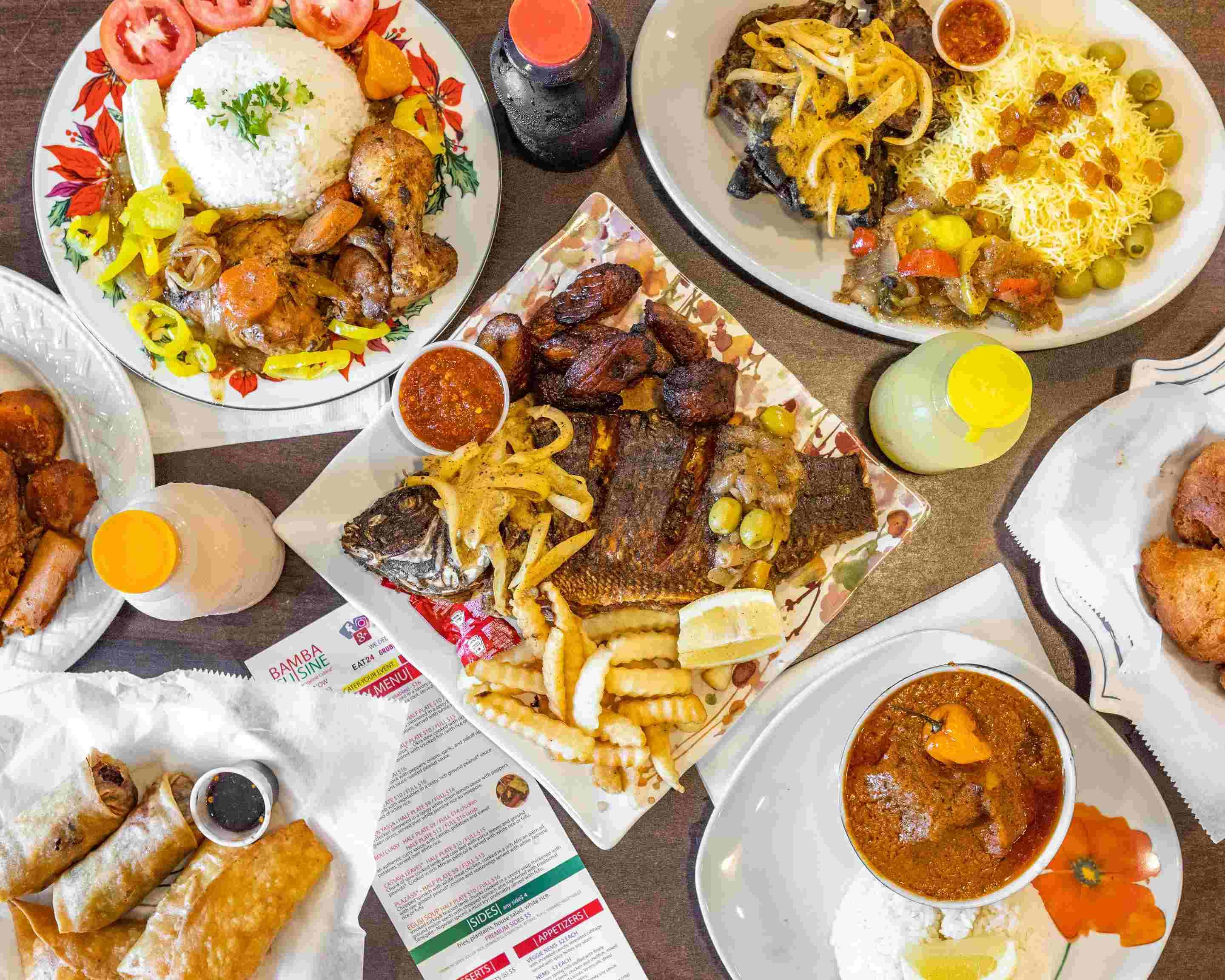 Bamba Cuisine Menu Atlanta • Order Bamba Cuisine Delivery Online ...