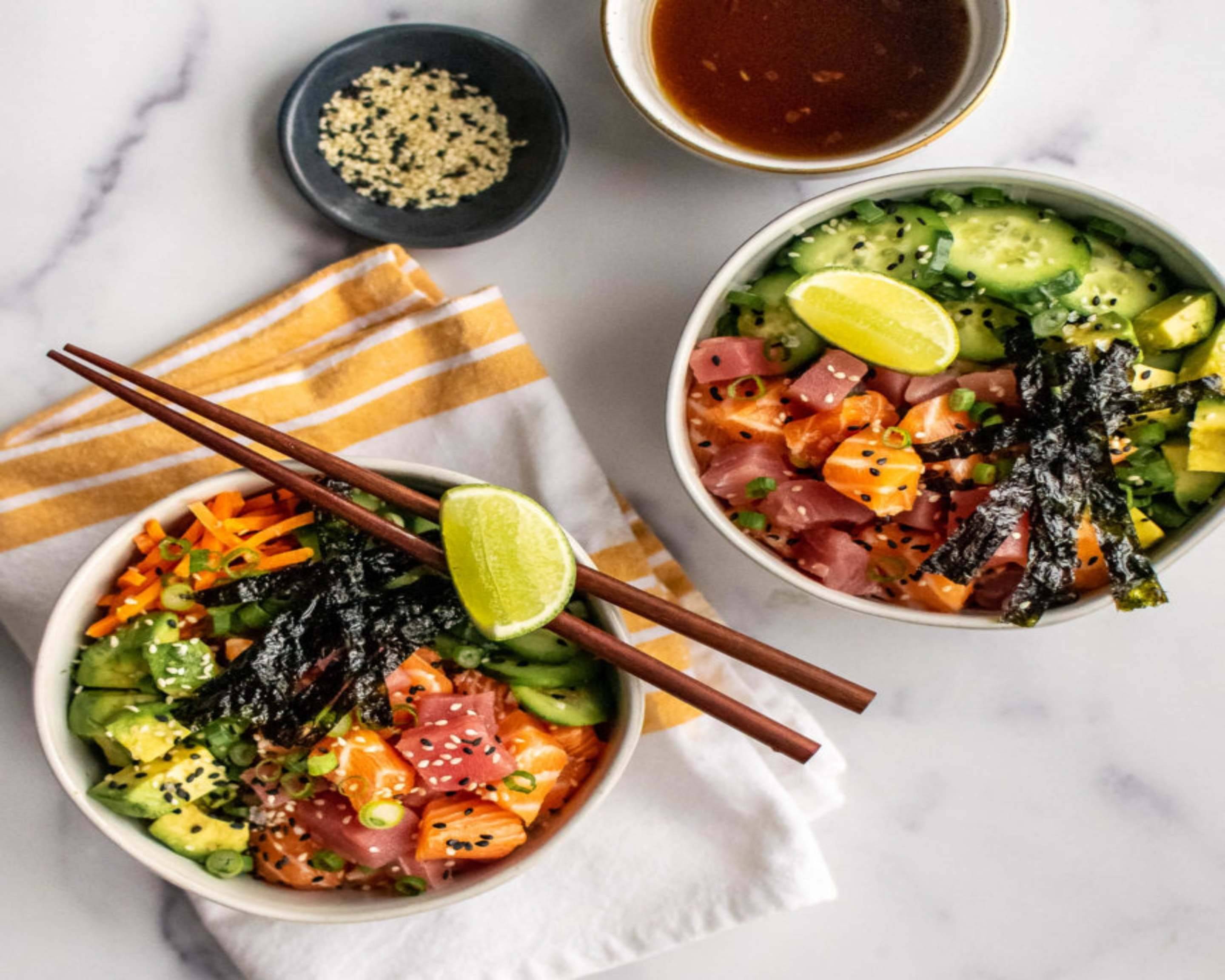 Order Asian Poke Bowl | Menu & Prices | Wollongong Delivery | Uber Eats