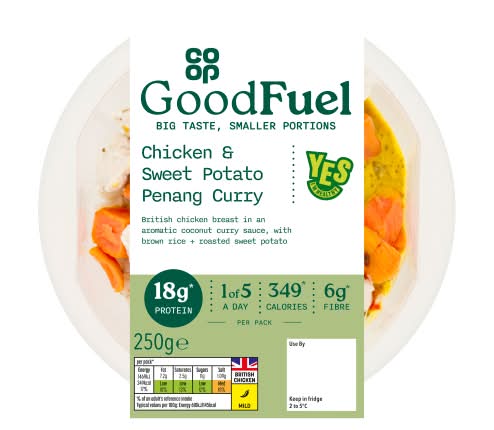 Co-op Goodfuel Chicken & Sweet Potato Penang Curry Delivery Near Me ...
