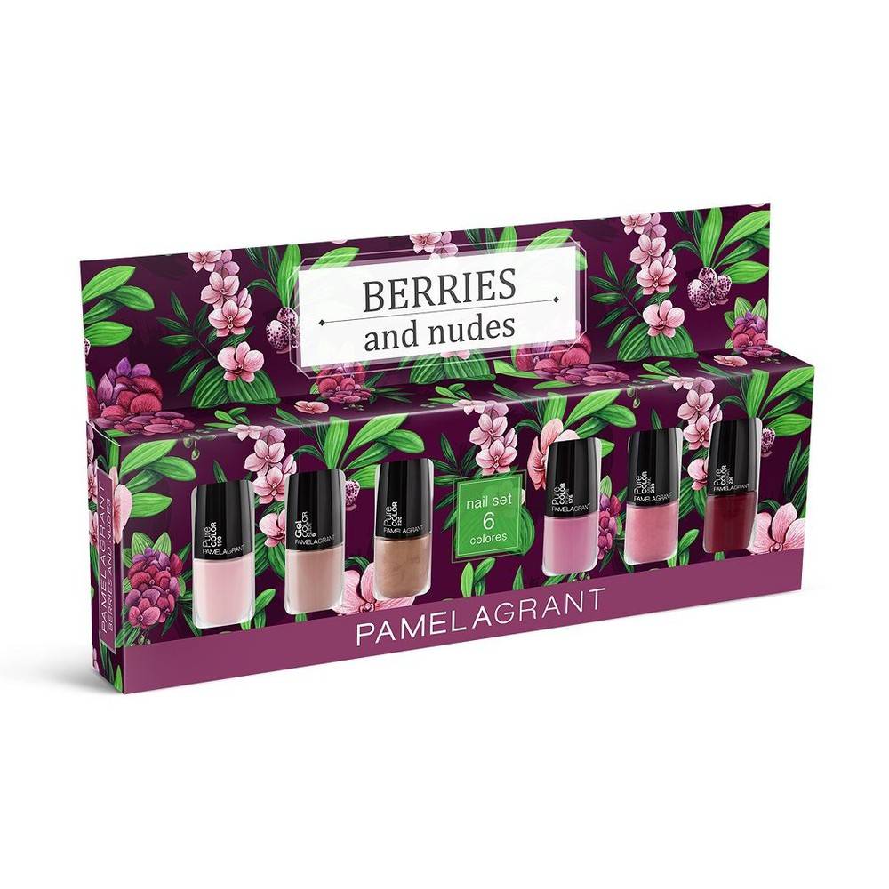 Pamela Grant Pg set esmaltes berries and nudes 6un de entrega cerca de ...