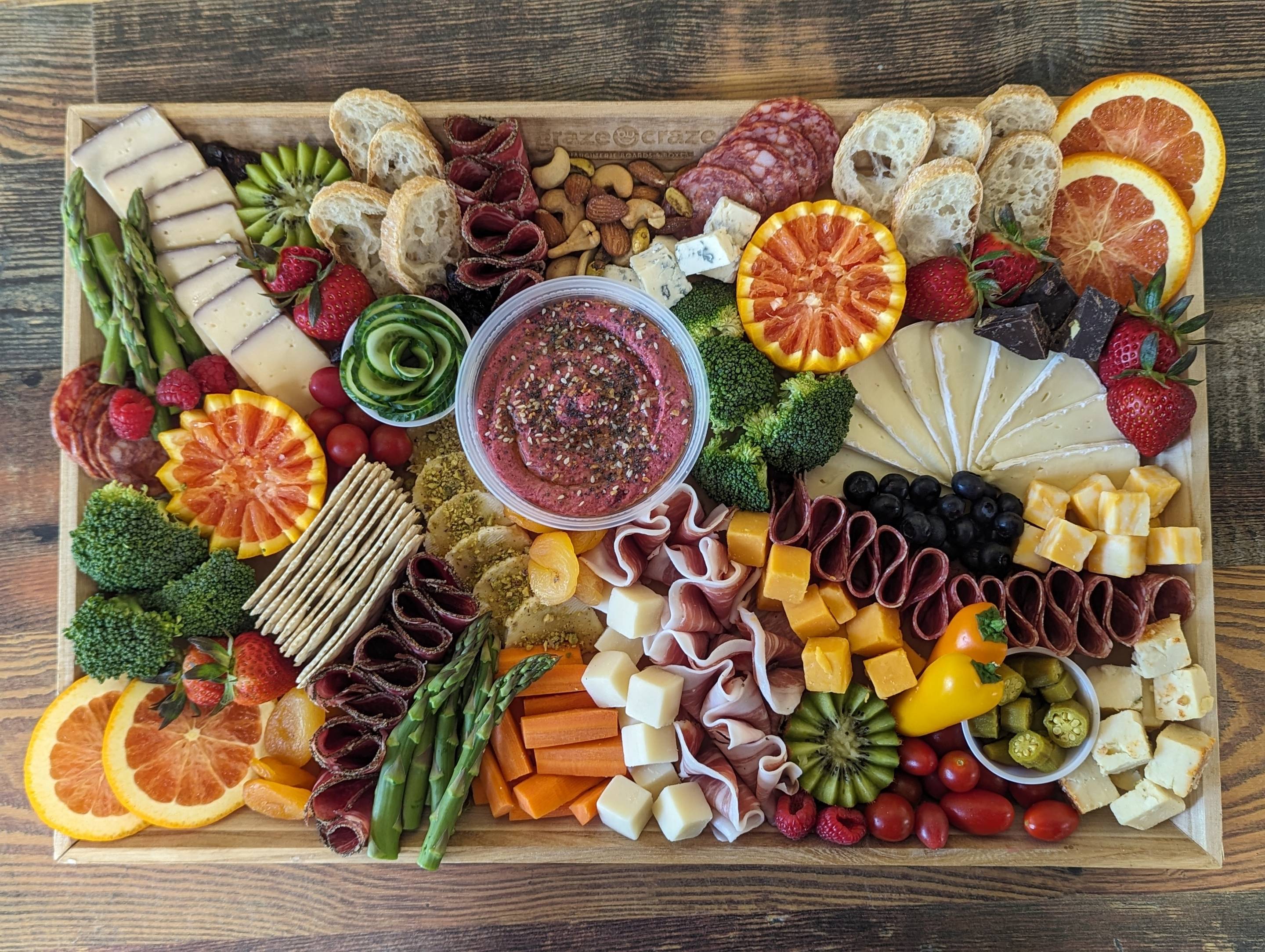 Graze Craze Charcuterie Boards & Boxes Menu Pleasant Grove • Order ...