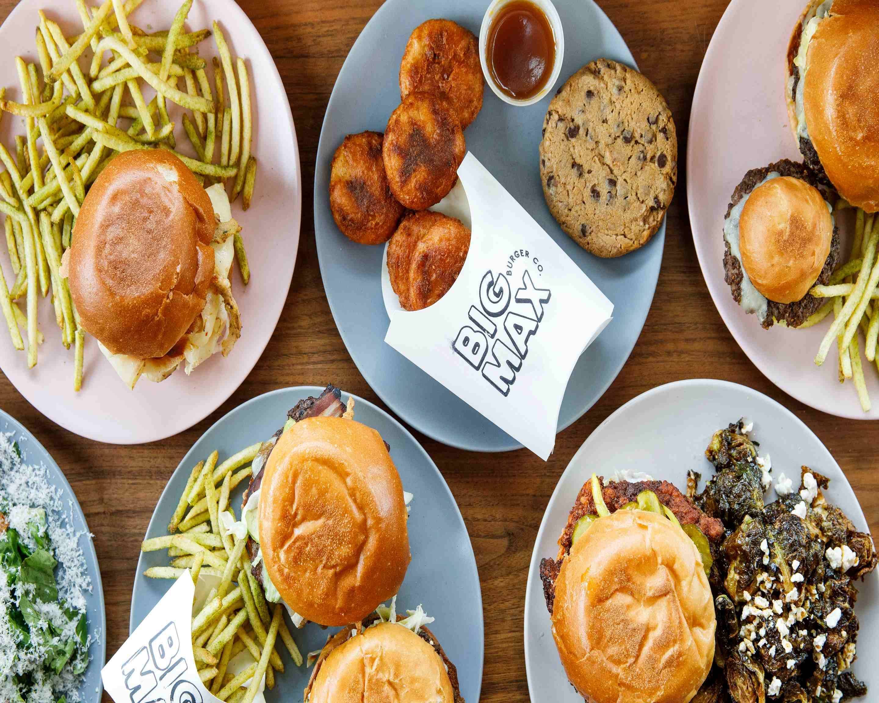 Big Max Burger Co Menu Seattle • Order Big Max Burger Co Delivery ...