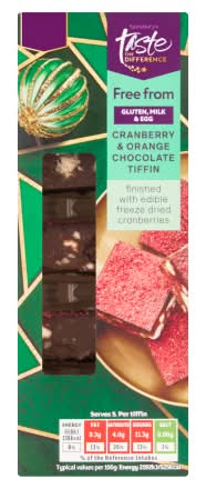 Sainsbury's Taste the Difference Chocolate Tiffin Delivery Near Me ...