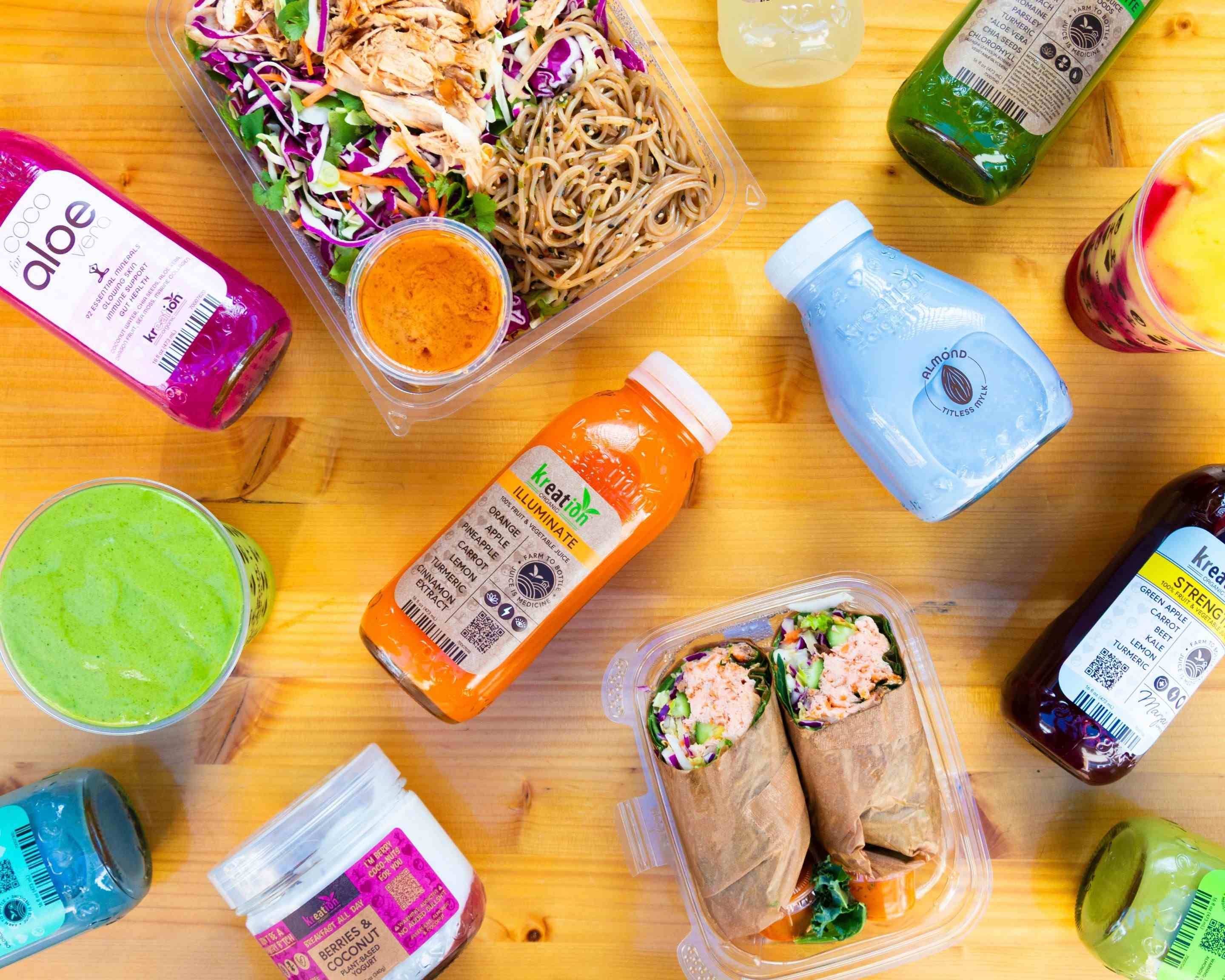 Kreation Kafe & Juicery (Santa Monica) Menu Santa Monica • Order ...