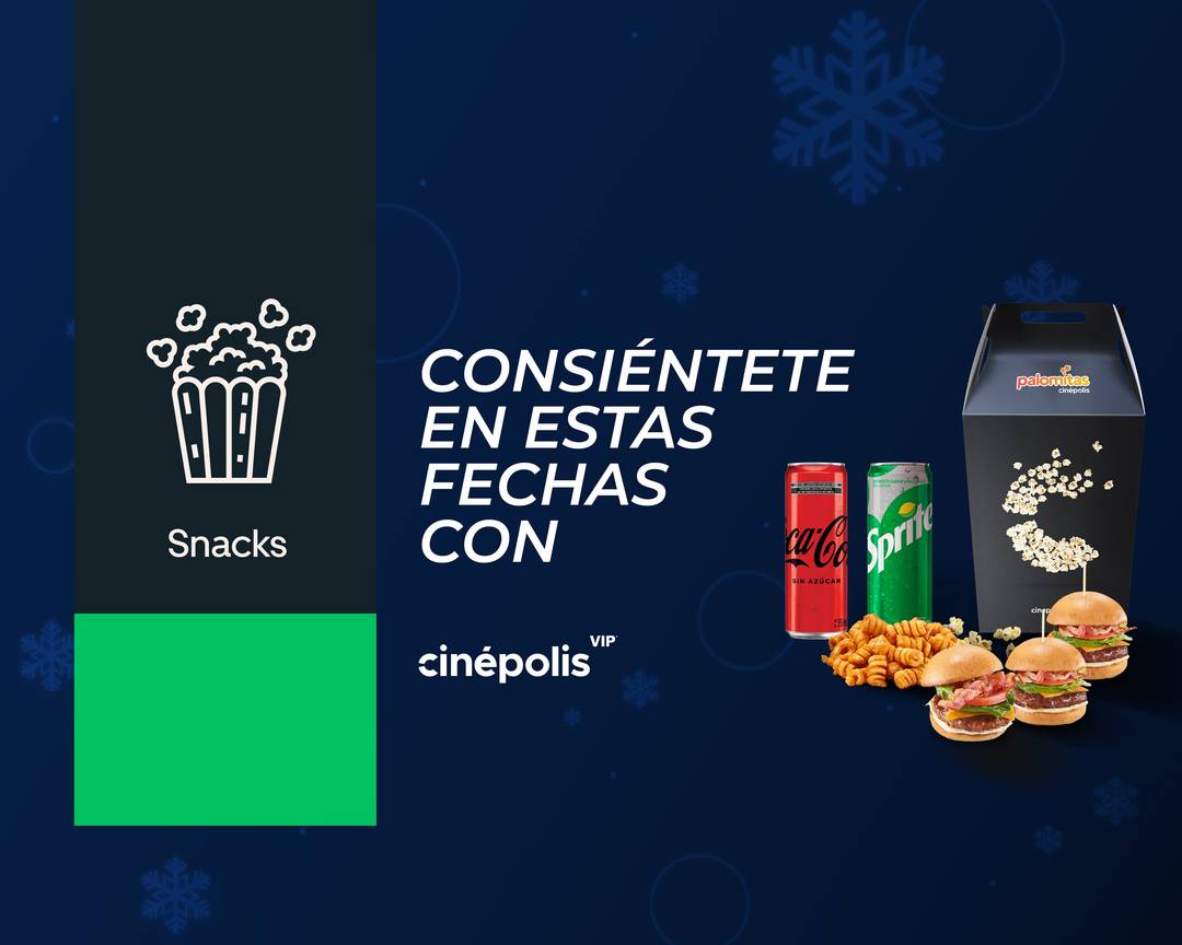 Cinépolis VIP 🛒 (Galerías Metepec) Menú a Domicilio【Menú y Precios】San ...
