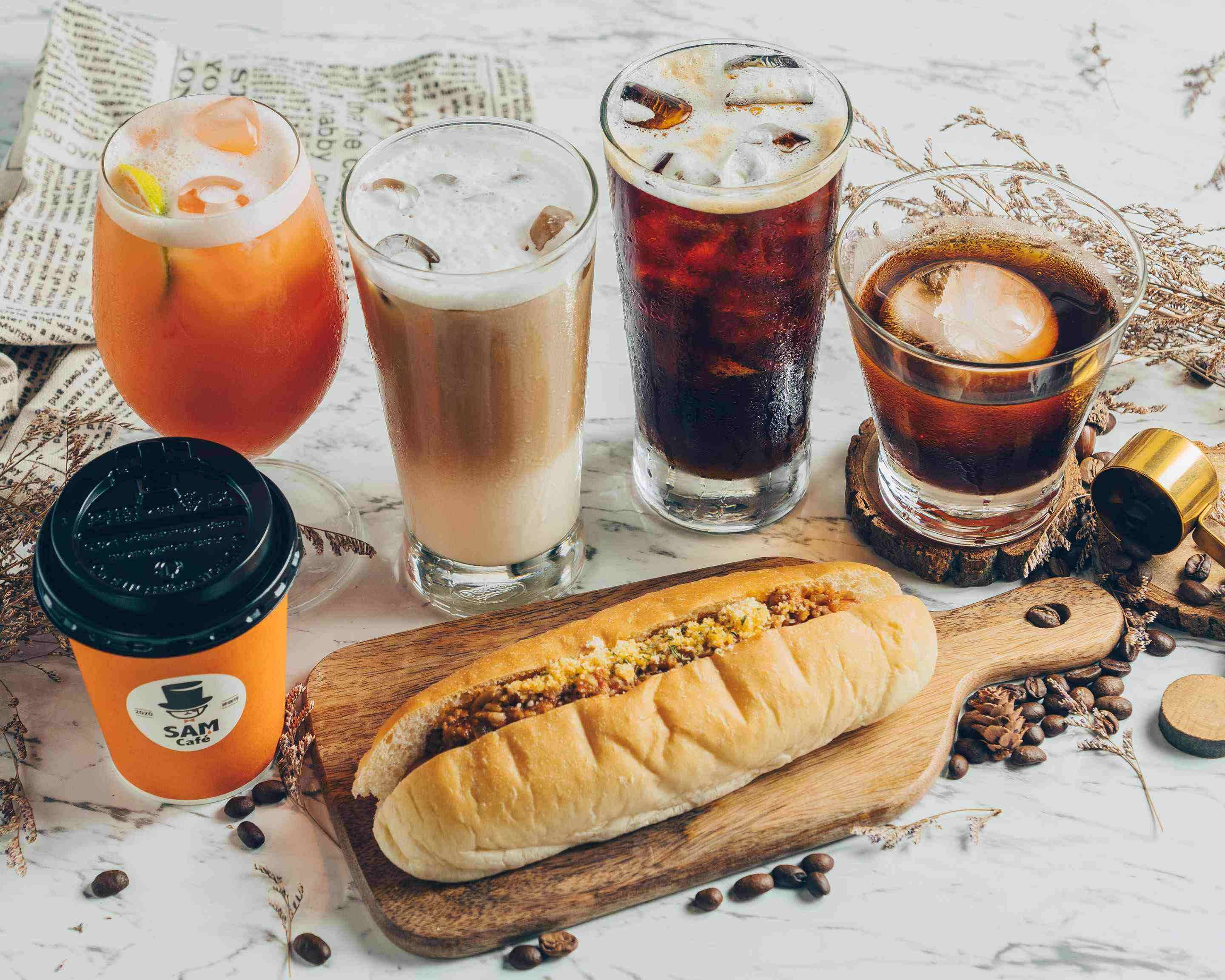 紳咖啡SAM Cafe菜單與外送 | 台北 | 菜單與價格 | Uber Eats
