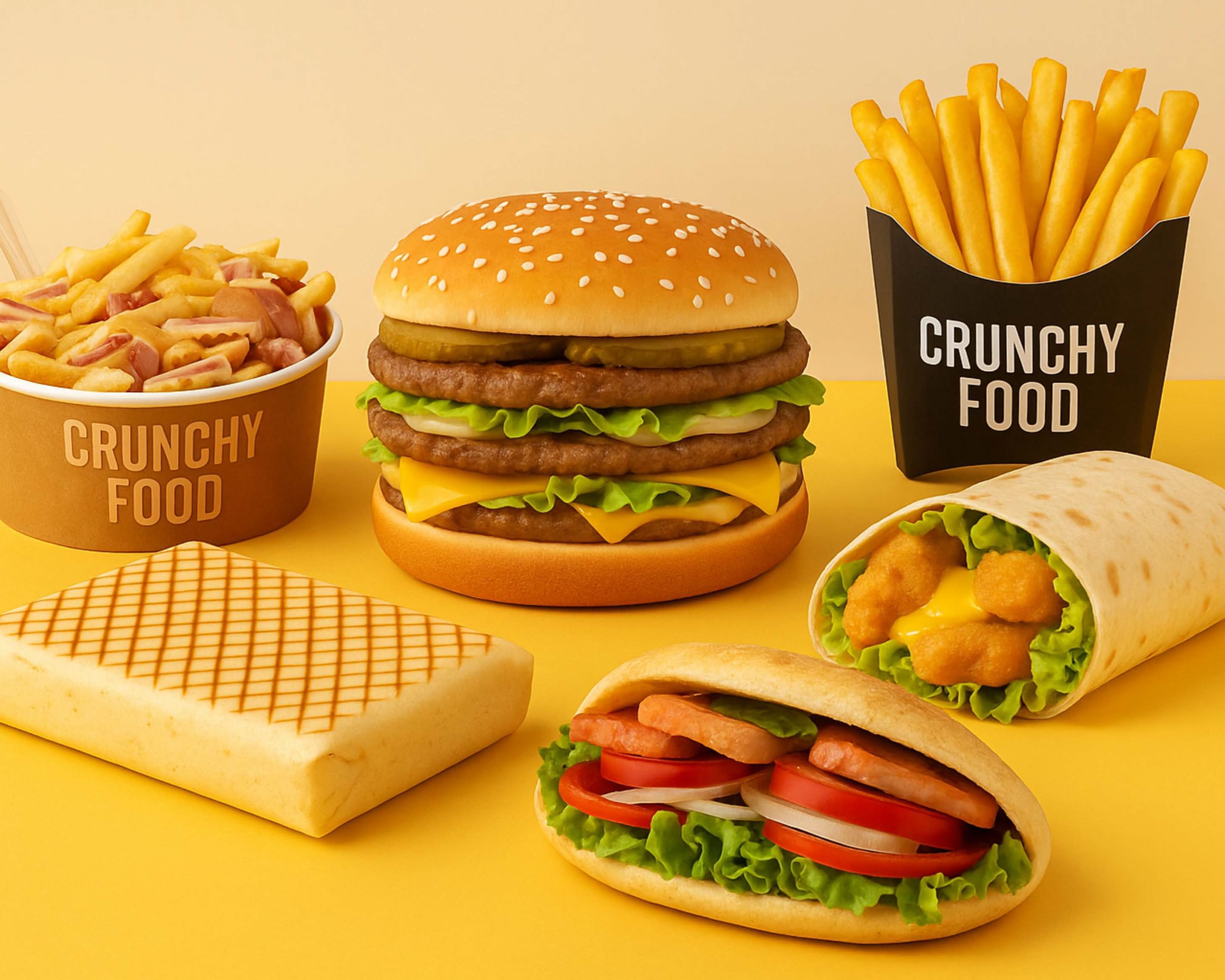 Crunchy Food menu, offres et prix - Livraison à Le Petit-Quevilly ...