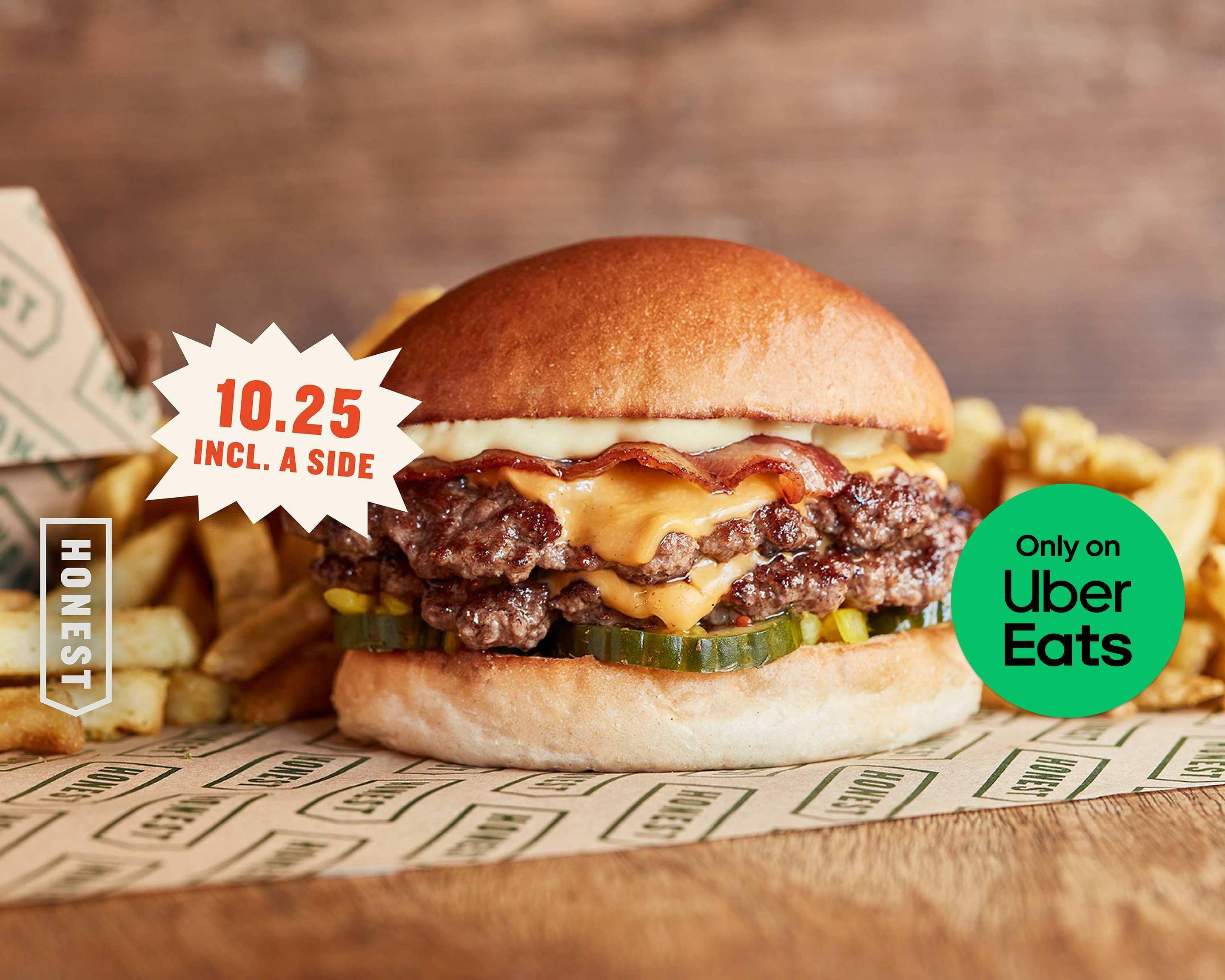 Honest Burgers (Reading) Menu & Prices - Reading Delivery - Order with ...