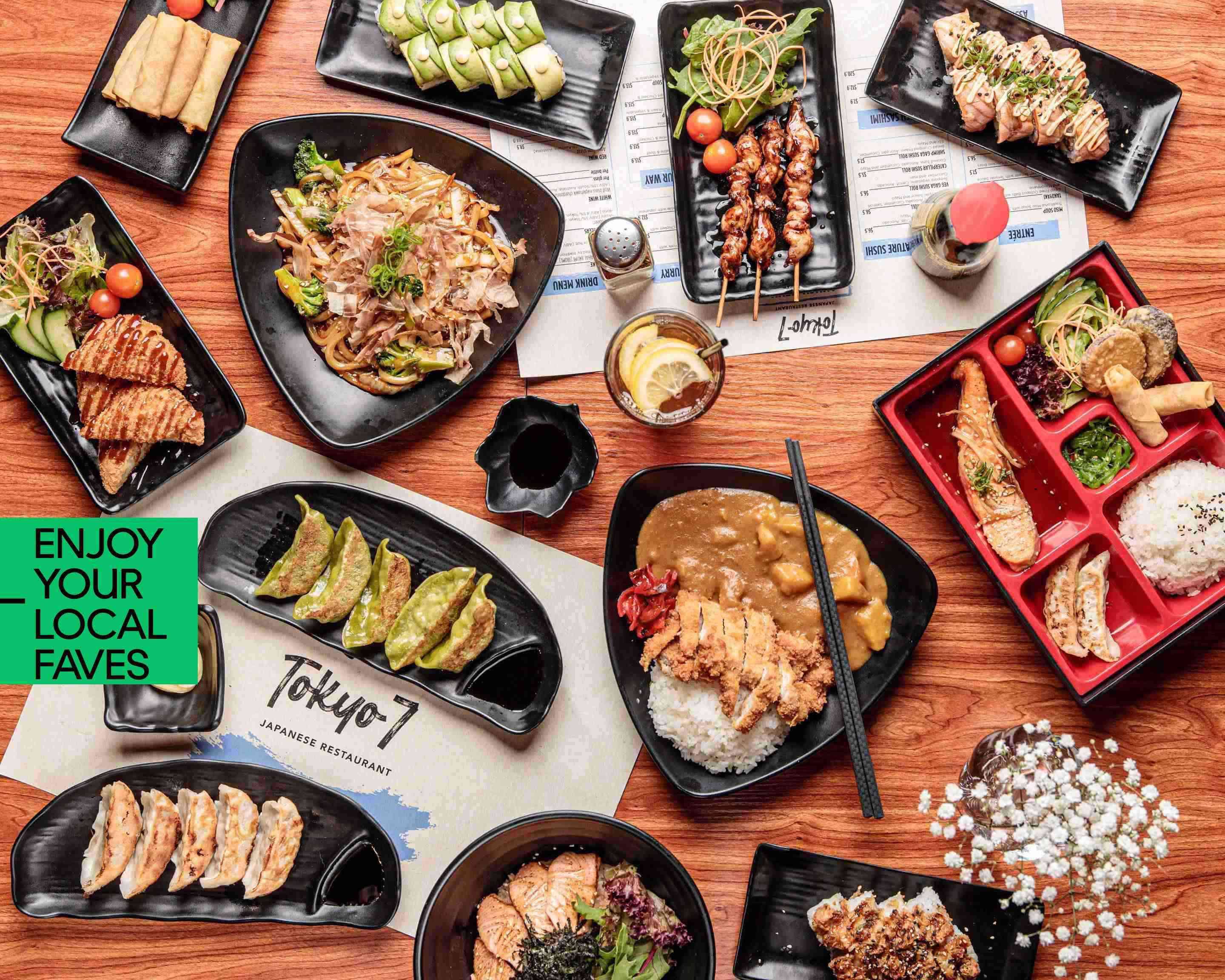Tokyo 7 Japanese Restaurant Menu Takeout in Melbourne | Delivery Menu ...