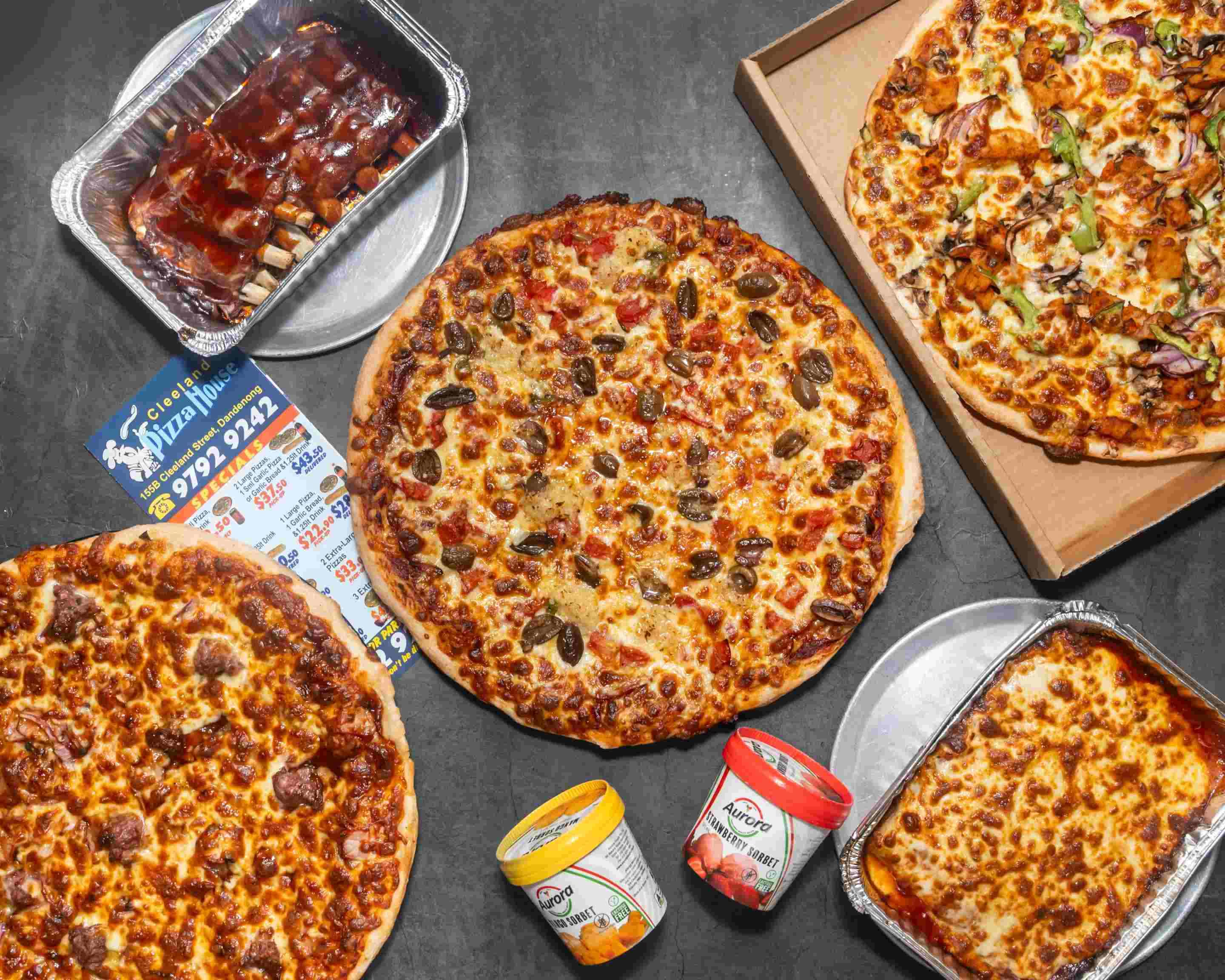 Cleeland Pizza House Menu Takeout in Melbourne | Delivery Menu & Prices ...