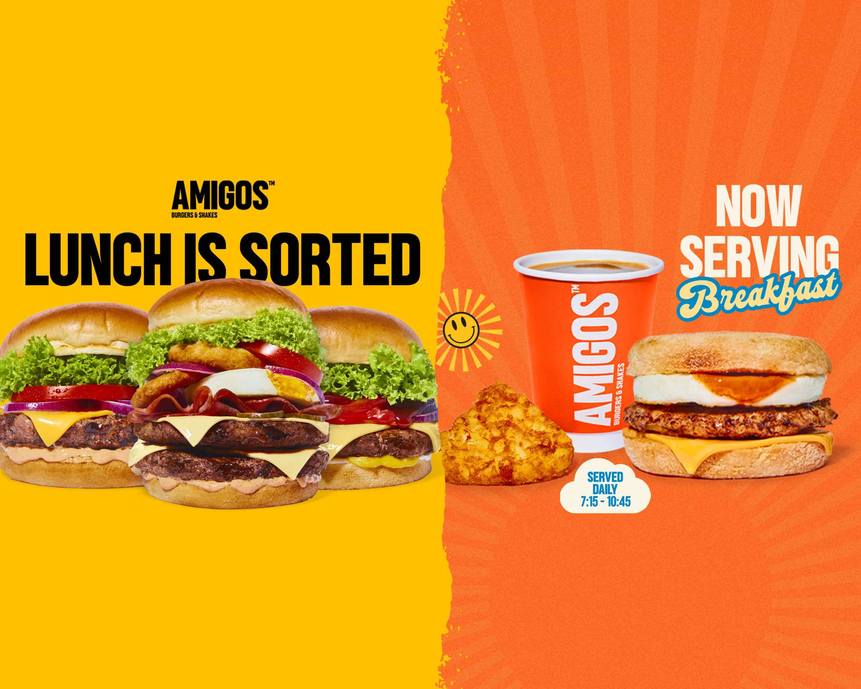Amigos Burgers & Shakes (Acton) Menu - Takeaway in London | Delivery ...