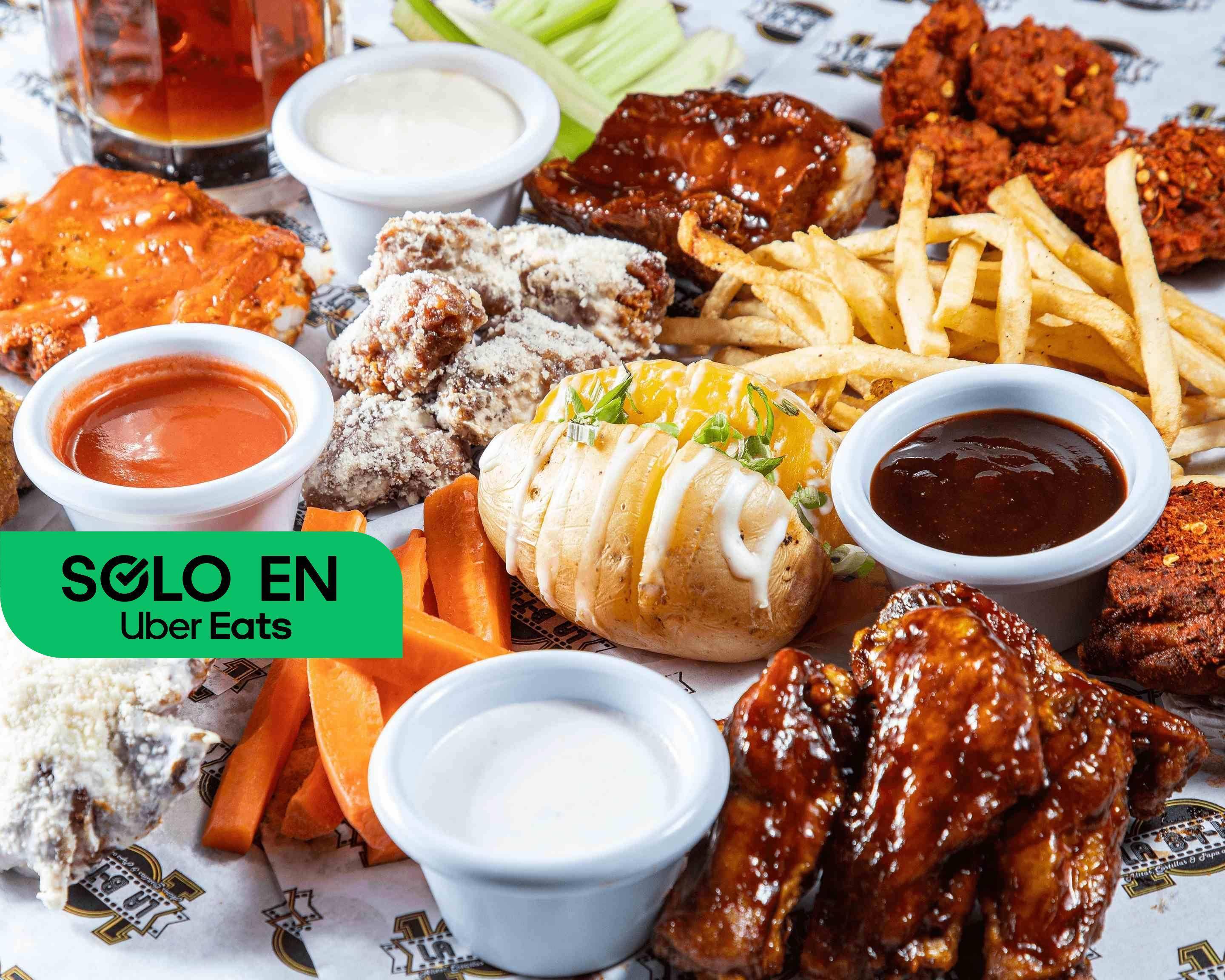Alitas a domicilio cerca de mí | Uber Eats