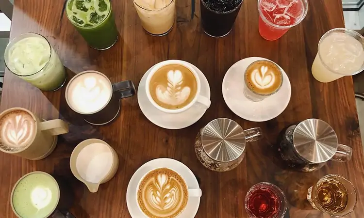 Delivery coffee store