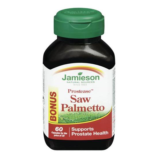 Jamieson Prostease Saw Palmetto (60 units) | Livraison à proximité ...