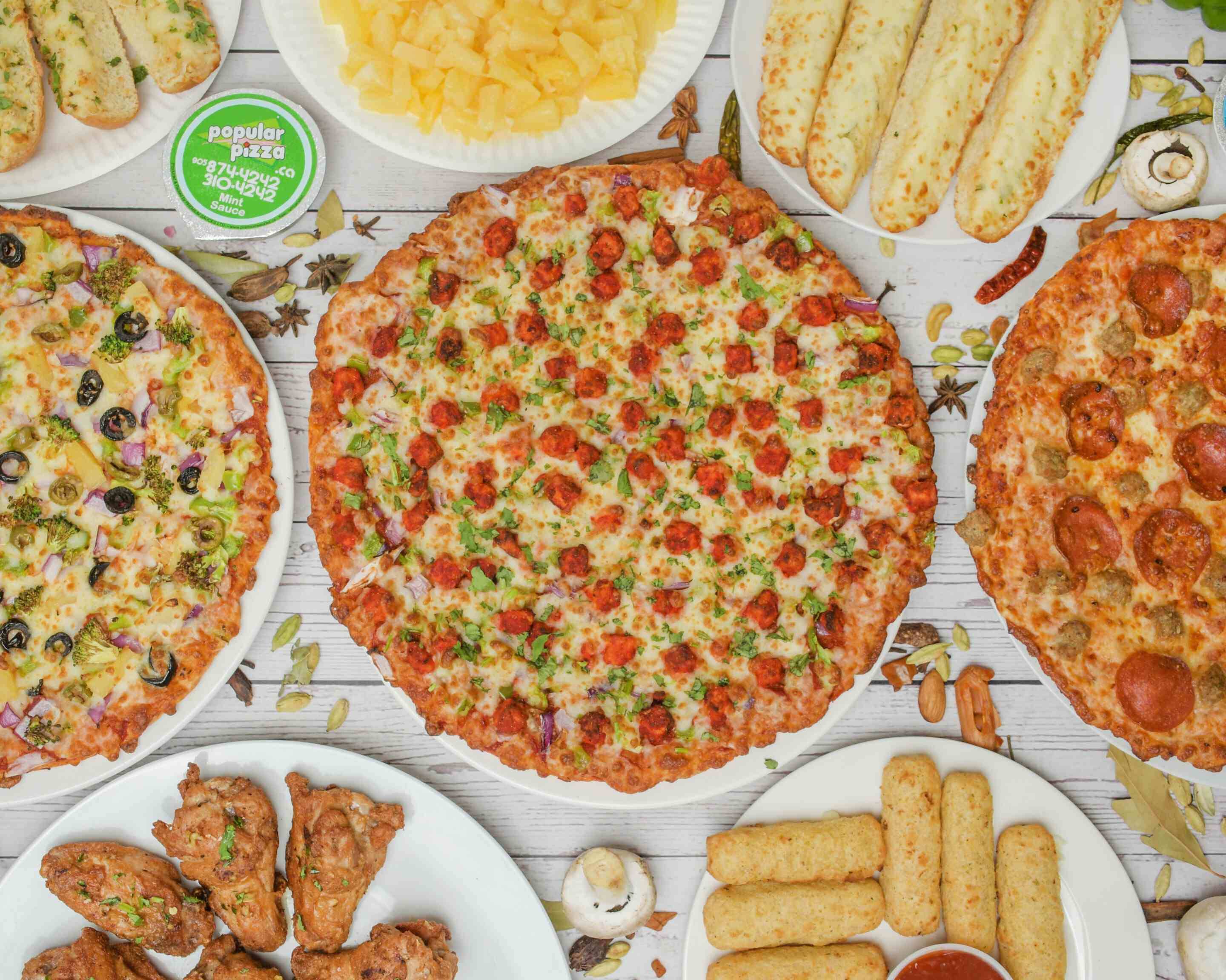 Order Popular Pizza Delivery【Menu & Prices】| 1050 Simcoe St N, 100 ...
