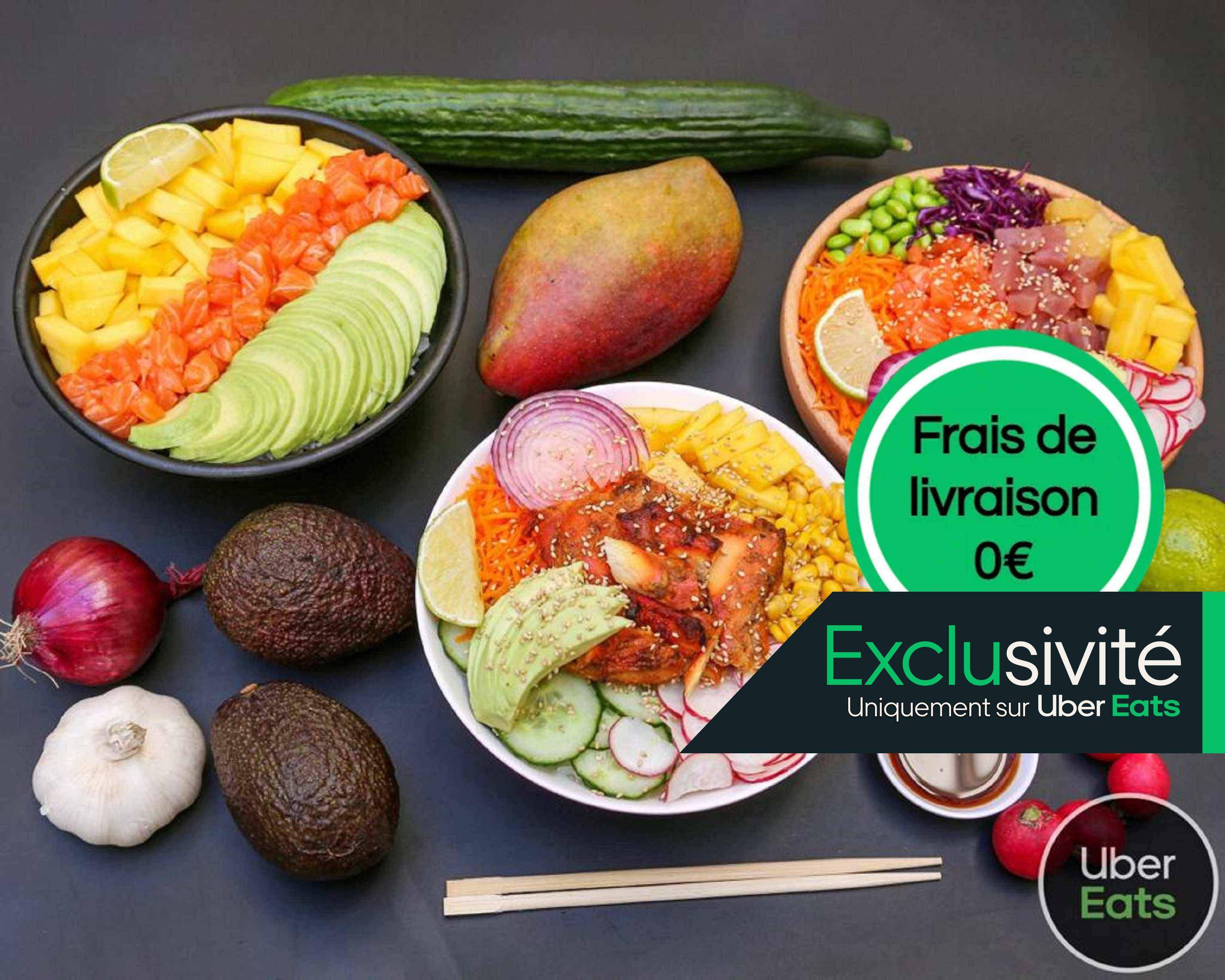 Poke Fusion - Asnières-sur-Seine menu, offres et prix - Livraison à ...