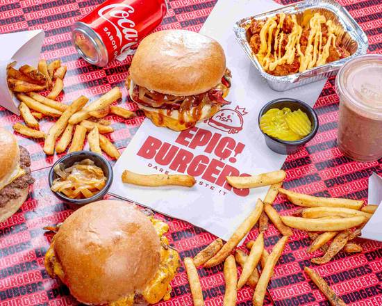 Epic Burgers Menú a Domicilio【Menú y Precios】Guadalajara | Uber Eats