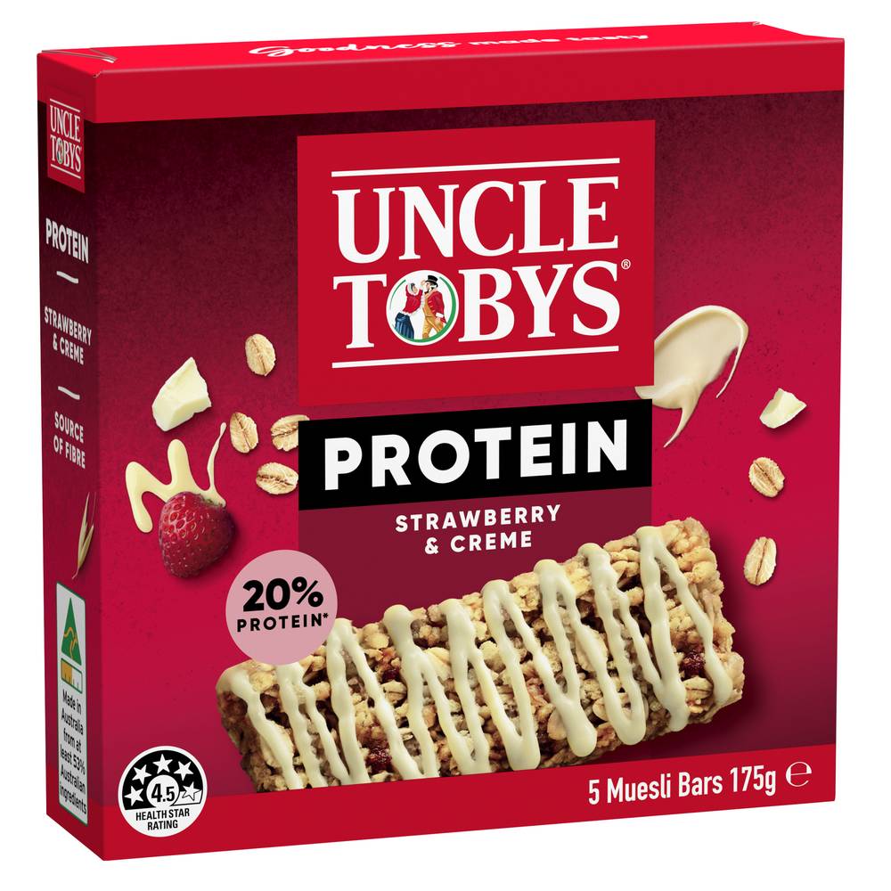 Uncle Toby Protein Muesli Bars Delivery Near Me | Order Online | Uber Eats